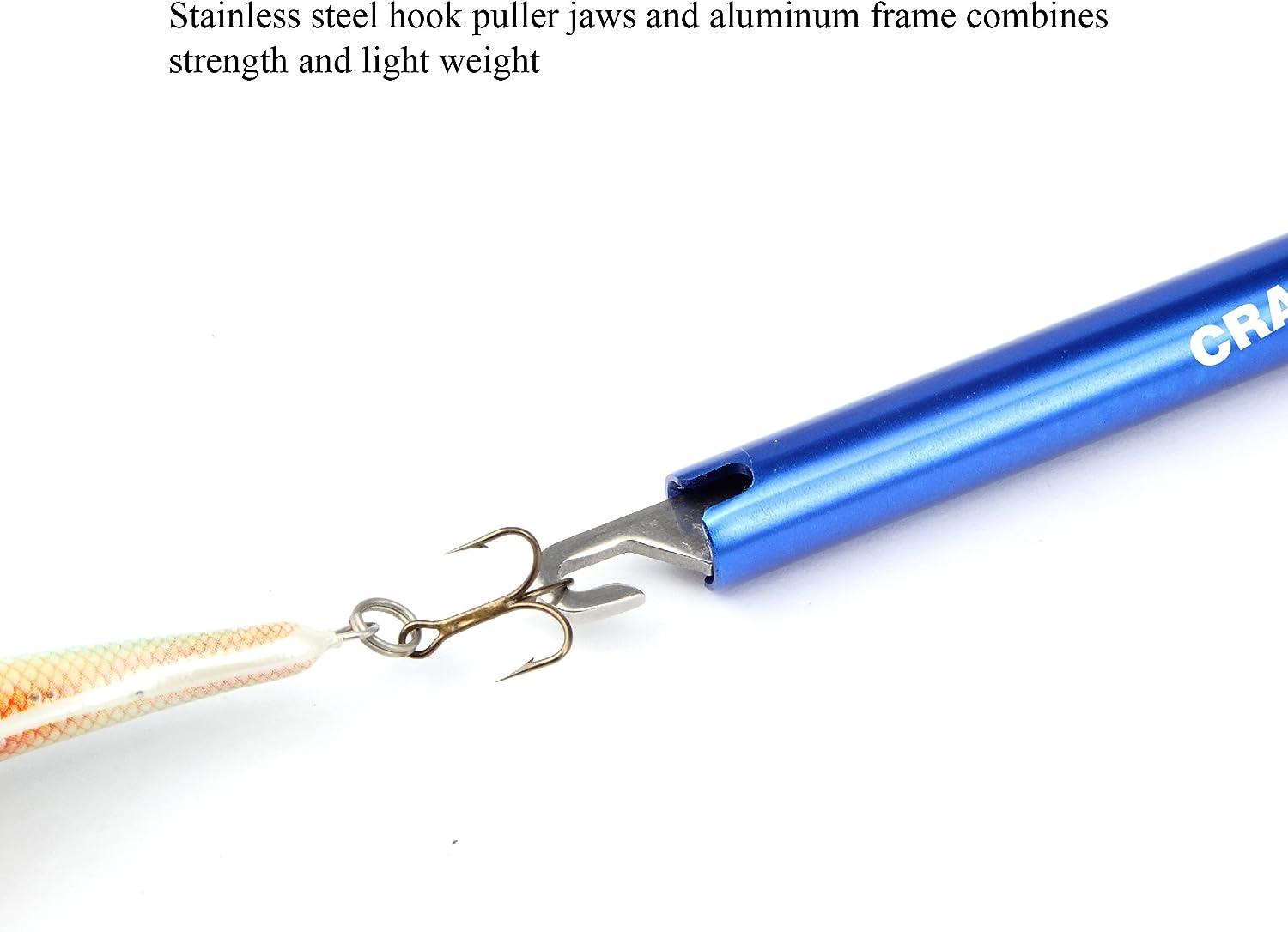 Aluminum Fish Hook Remover Extractor 13.6in Blue by CRAZY SHARK | Buy ...