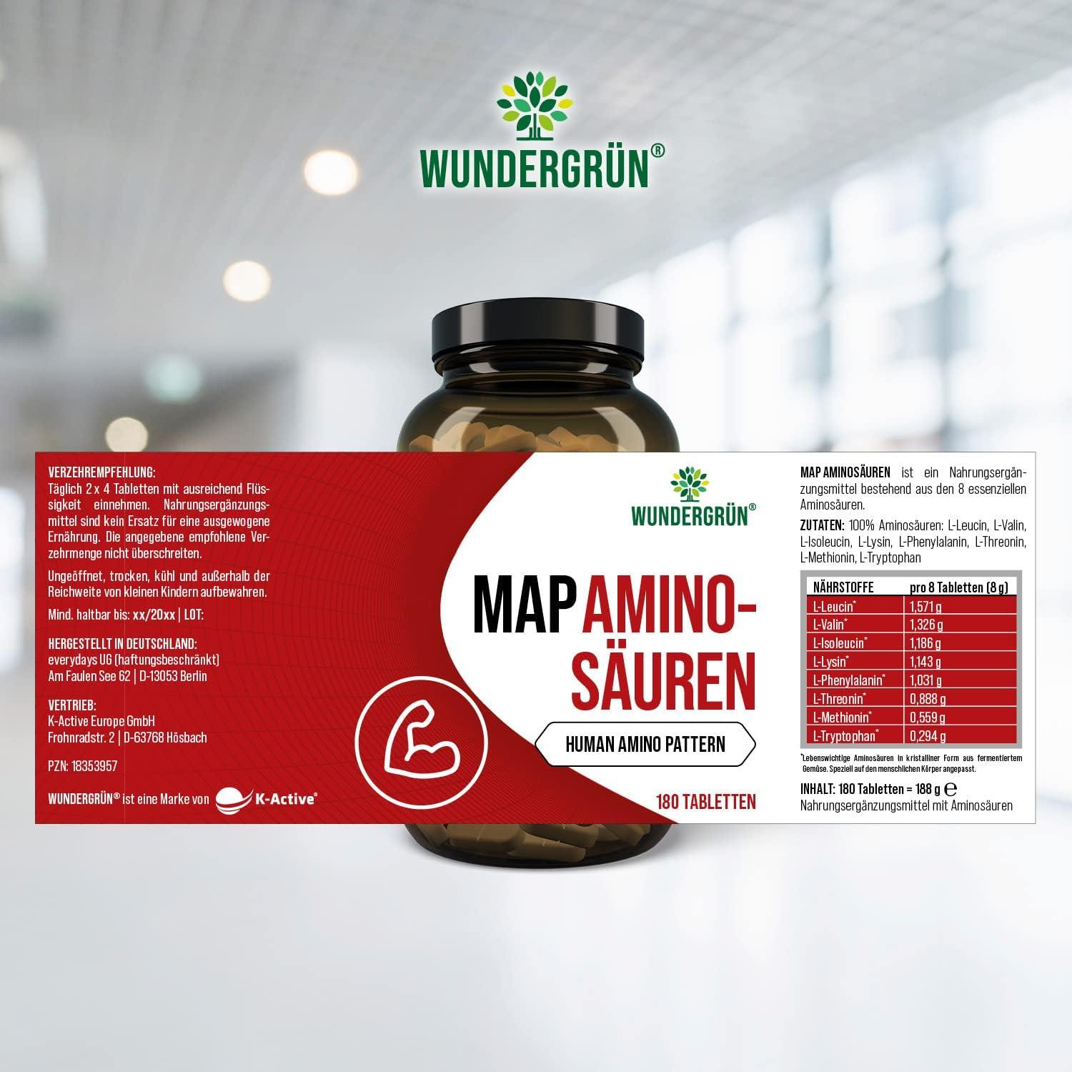 WUNDERGR N MAP Amino Acids | Prof. Dr. Moretti s Master Amino Acid ...