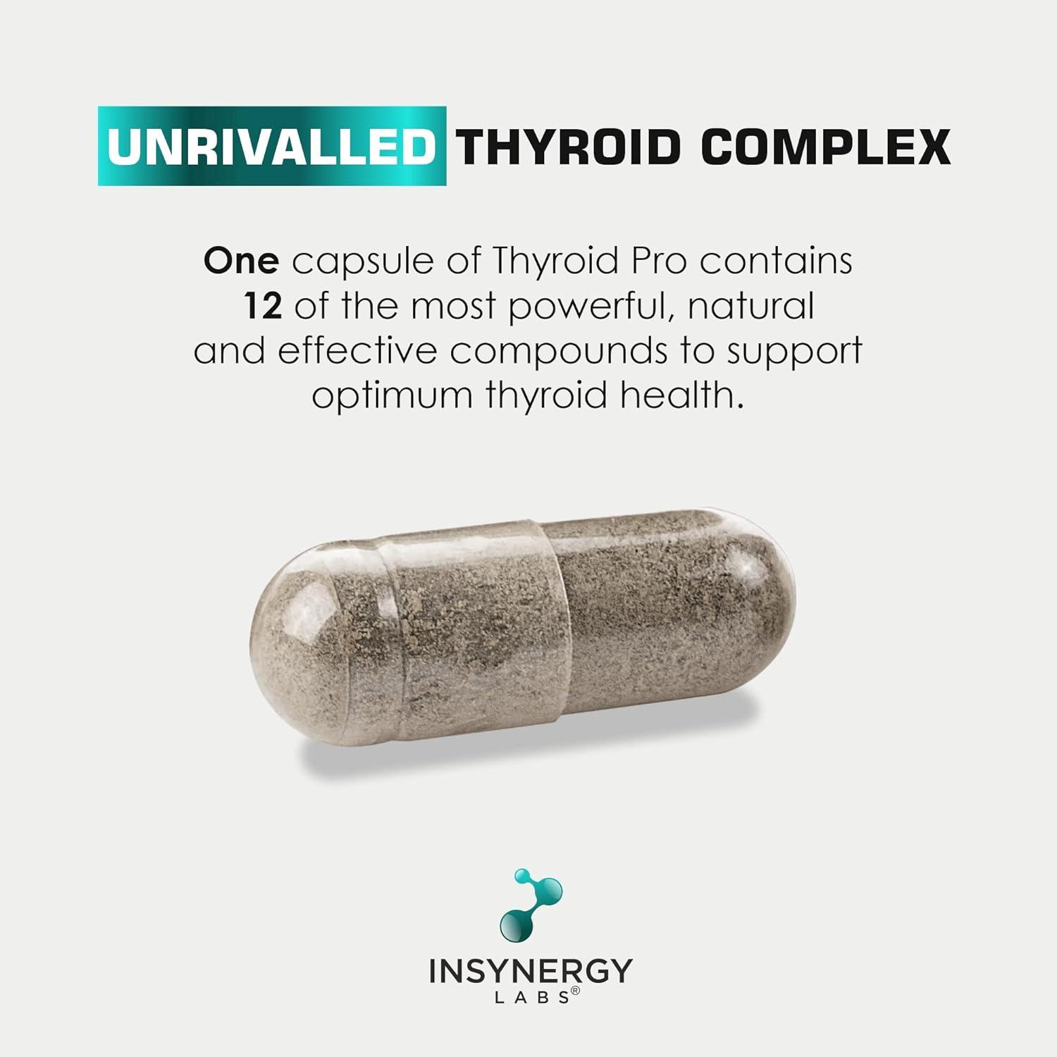 Thyroid Pro: Ultra Premium Thyroid Support Supplement | 15-in-1 Complex ...