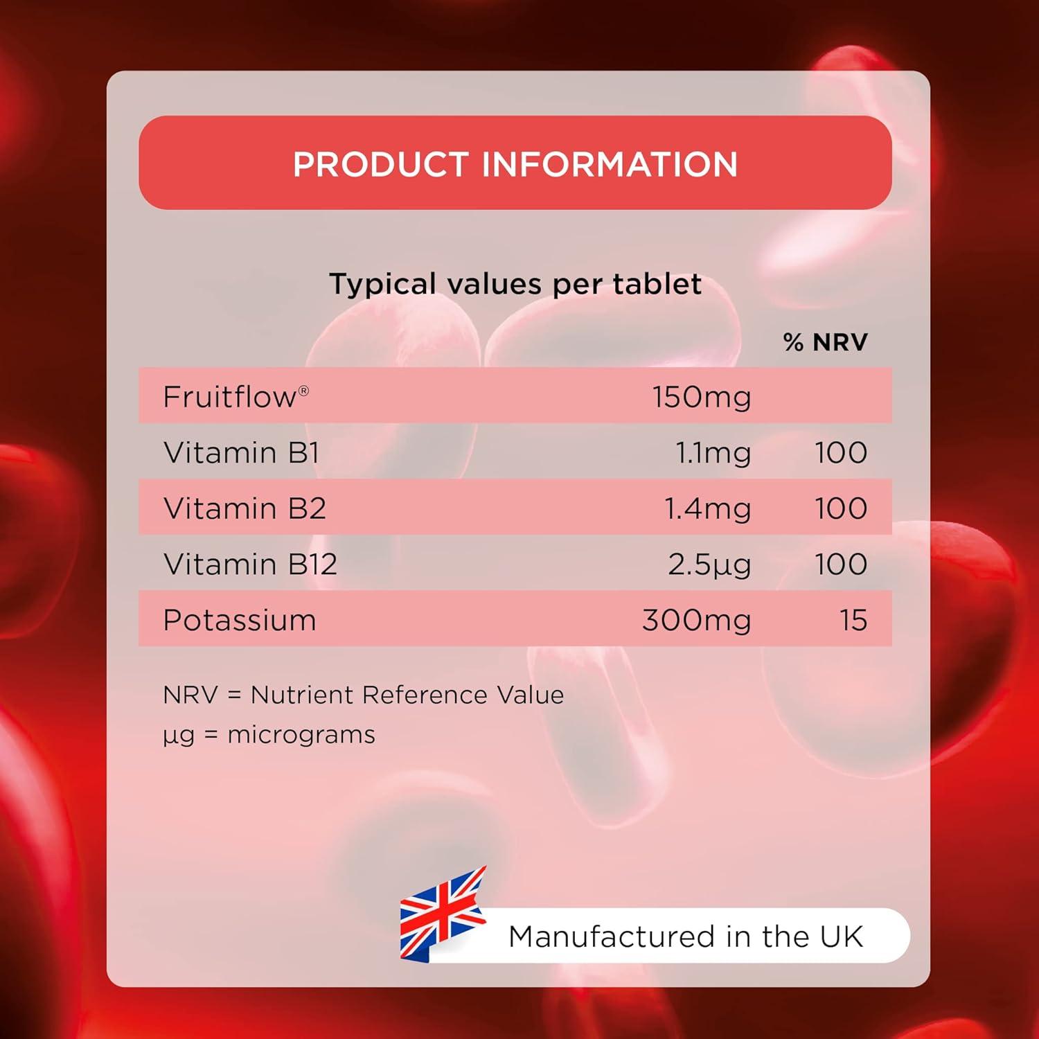 Healthspan Circulease with 150mg of Fruitflow (1 month supply ...