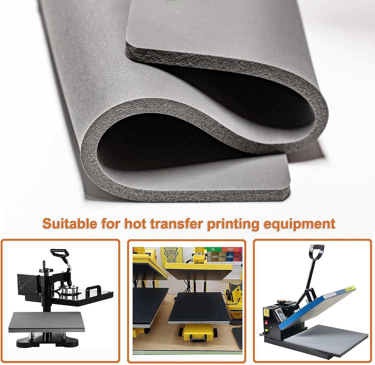0.33Inch Thickest Silicone Mat for Heat Press | Heat Transfer Machine ...