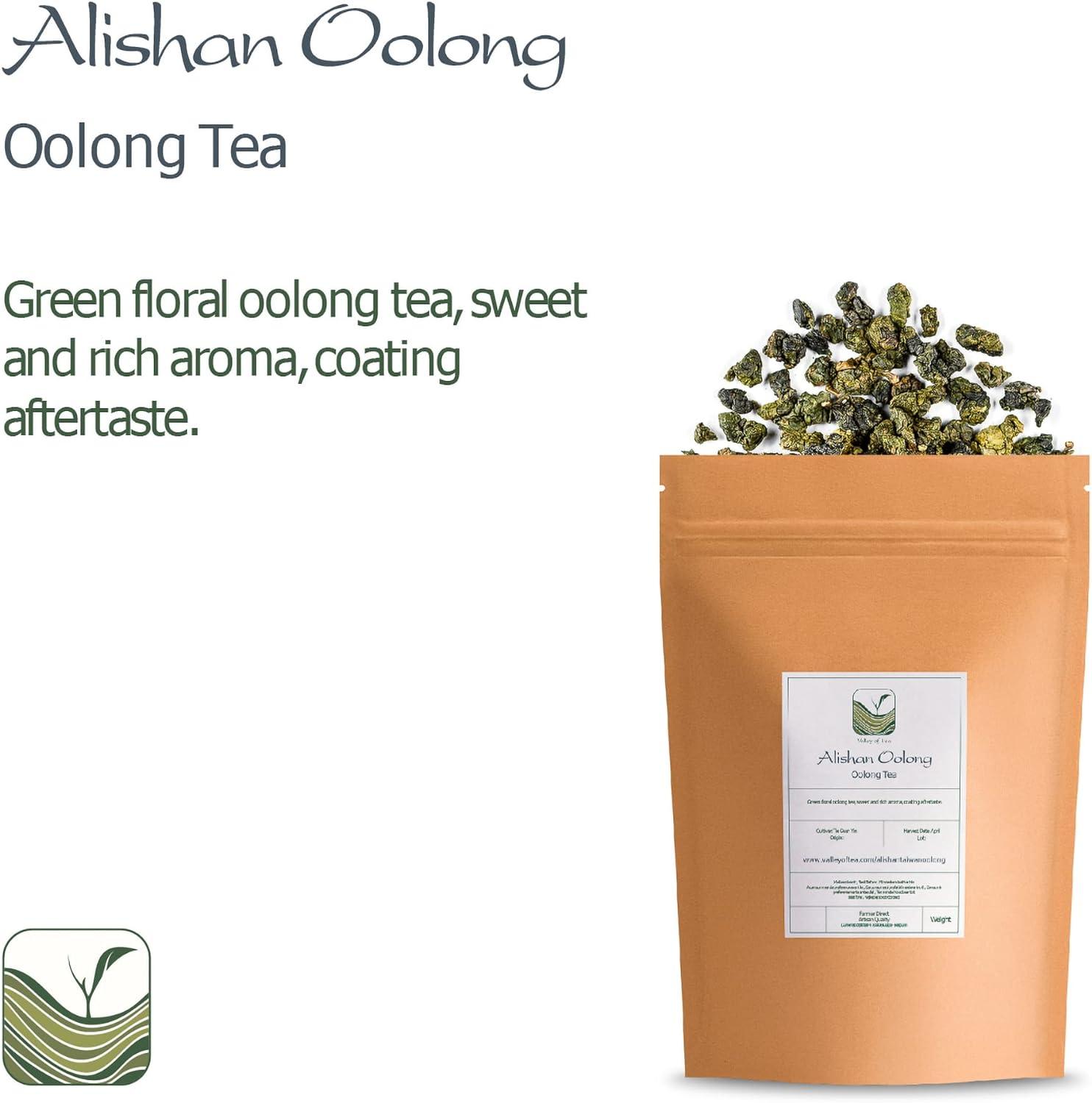 Taiwanese Alishan Oolong Tea - 100g Taiwanese Tie Guan Yin & Wu Long ...