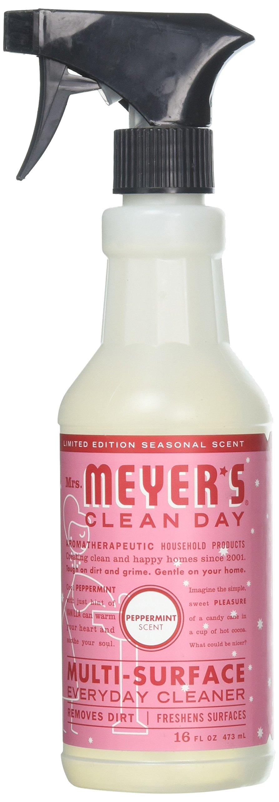Mrs. Meyer's Peppermint Multi-Surface Cleaner - 6 Pack (16 oz Each ...