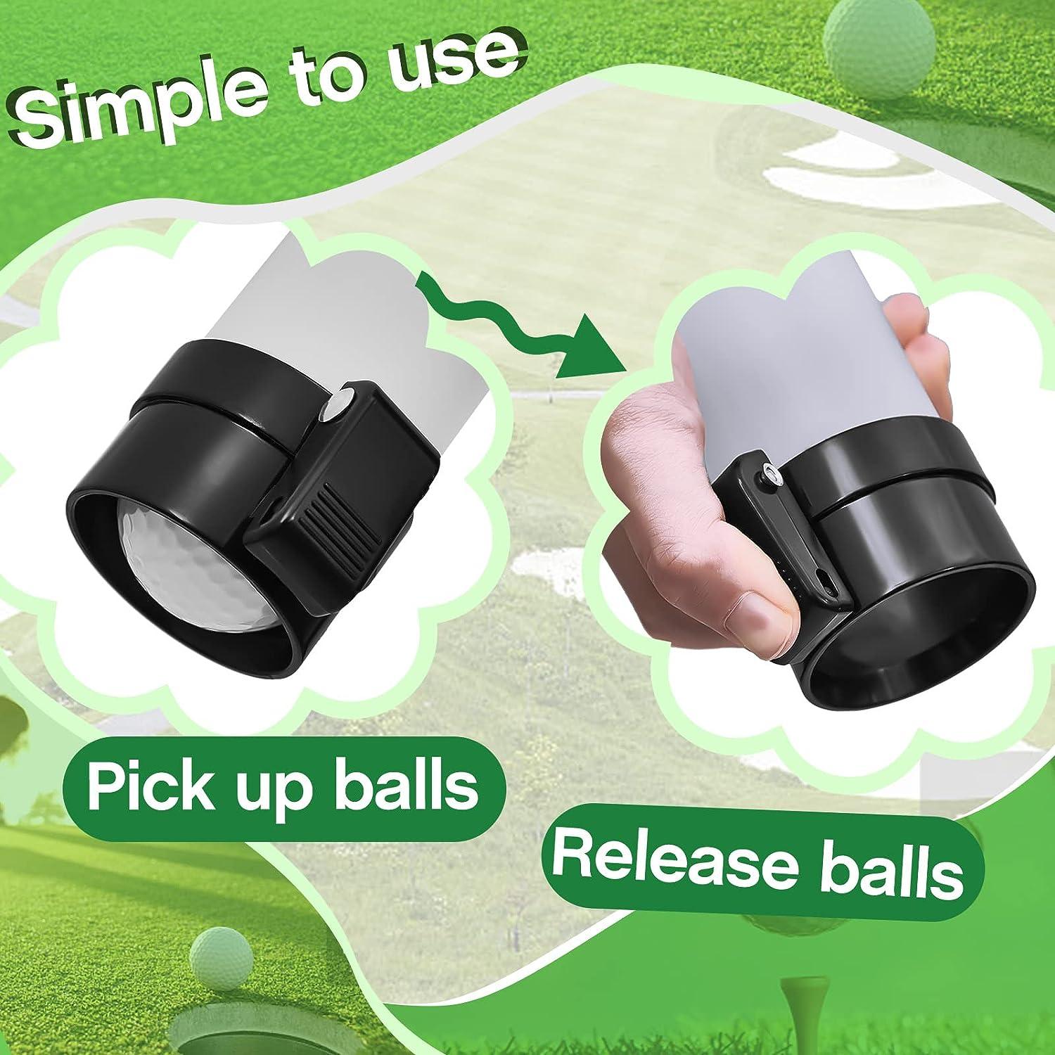 Deekin Golf Ball Picker Set - Plastic Tube Retriever for Easy Golf Ball ...