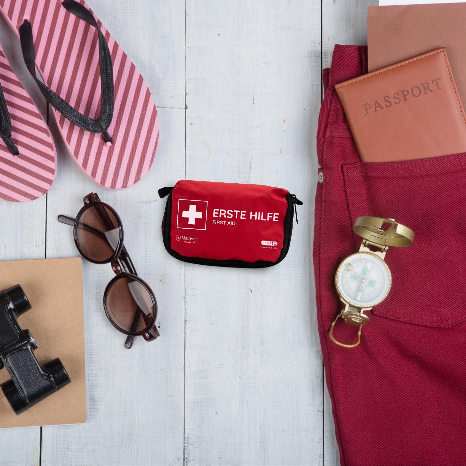 Mini First Aid Set with Wound Spray (75ml) - Perfect for Outdoor ...