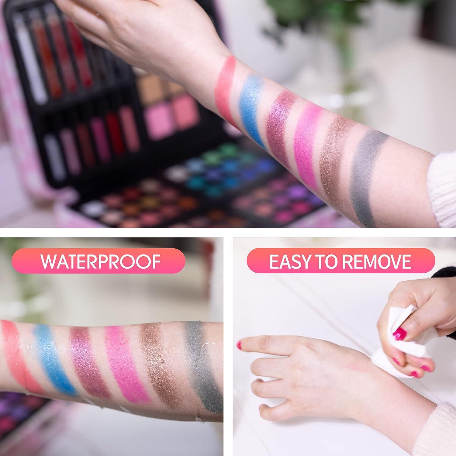 Hot Sugar Makeup Kit for Teens 10-12 - All in One Beginner Cosmetic ...