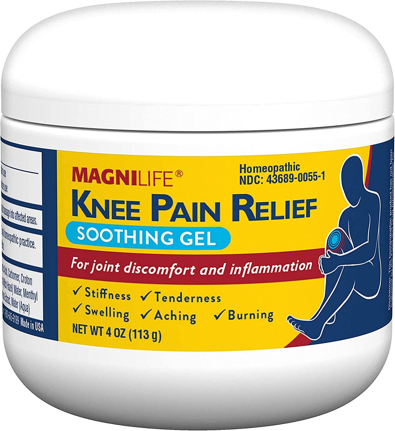 MagniLife Knee Pain Relief Gel | Reduces Swelling, Inflammation & Joint ...