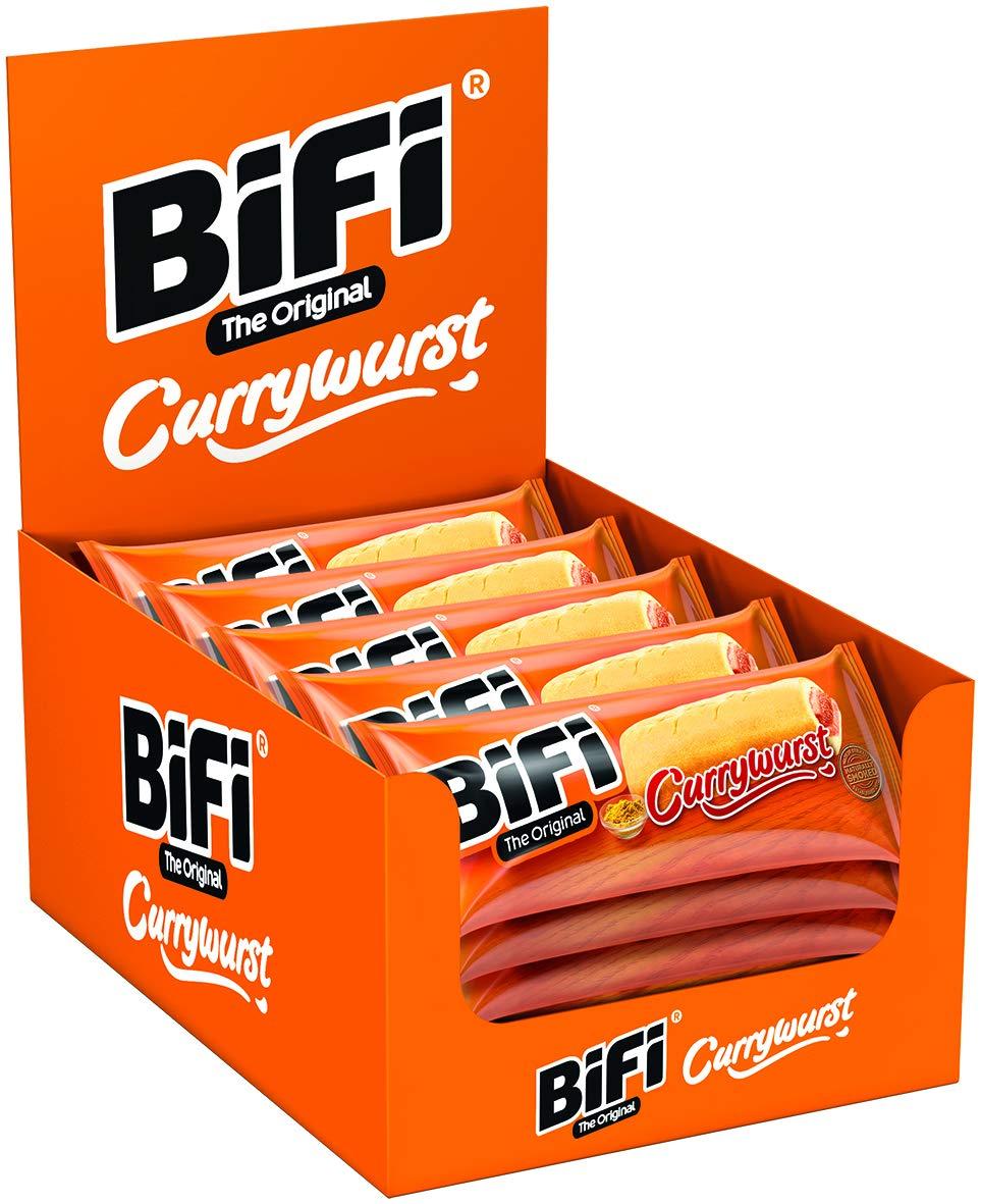 BIFI Original Spicy Sausage Bundle - 40s Pack Hearty Salami Snacks ...