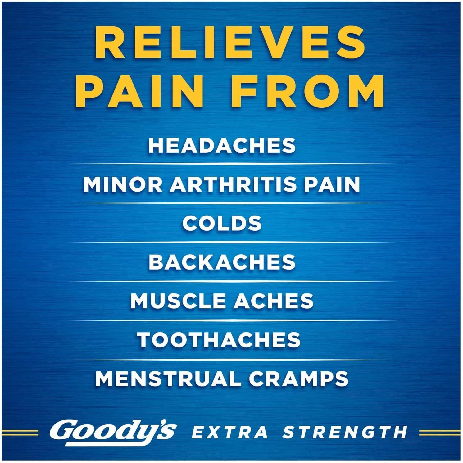 Goodys Extra Strength Headache Powders 24 Tablets - Fast Relief Formula