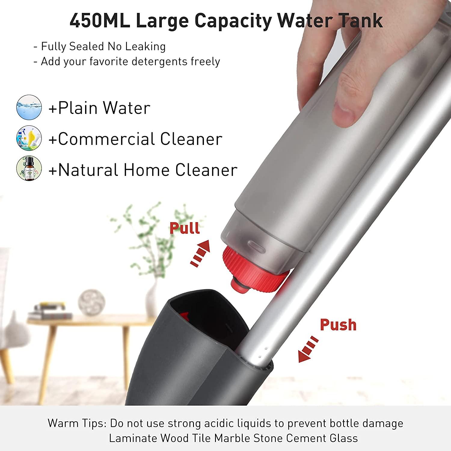 120CM Spray Mop for Floor Cleaning | Microfiber Hardwood Floor Mop with ...
