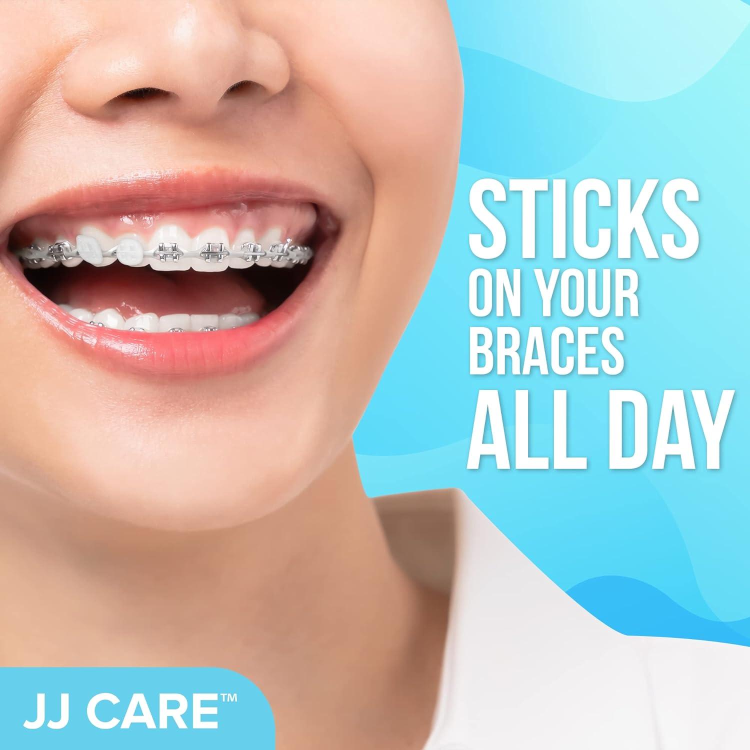 JJ CARE Orthodontic Wax (Pack of 6) with Applicator & 2 Interdental ...