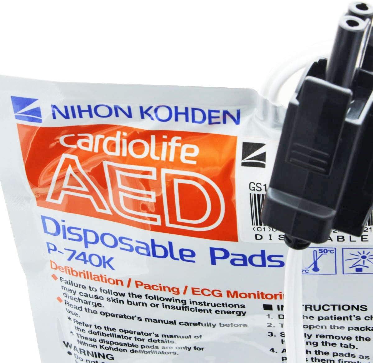 AccuCell Original Defi Electrode Pads for Nihon Kohden Cardiolife AED ...