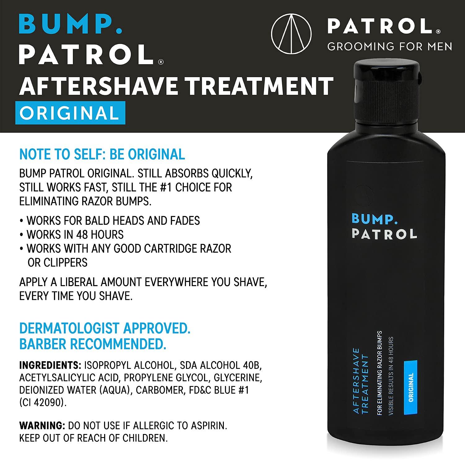 Bump Patrol After Shave Serum 4oz - Men & Women Razor Bump Treatment ...