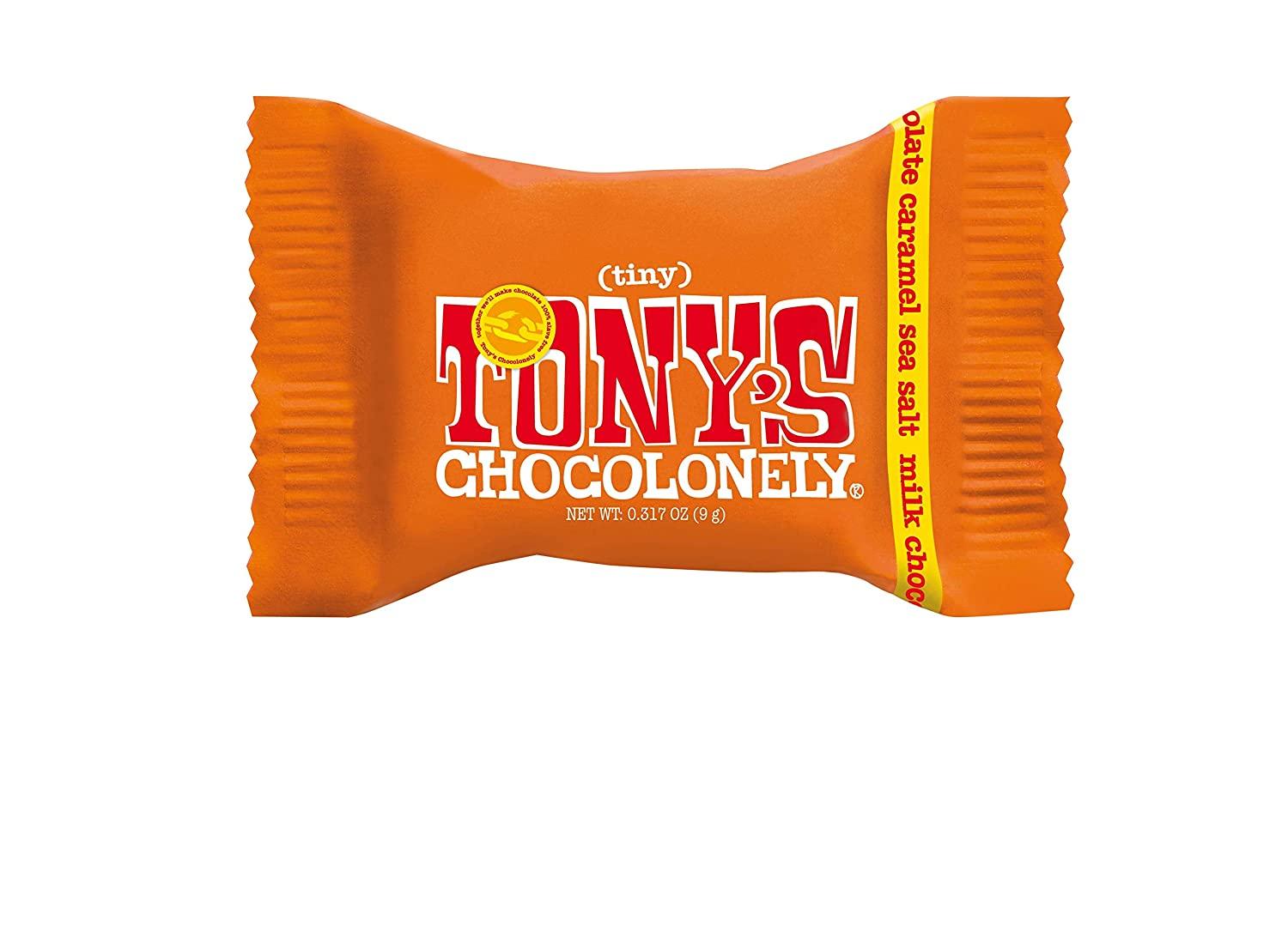Tony's Chocolonely Halloween Milk Chocolate Sea Salt Caramel 8.46 OZ ...