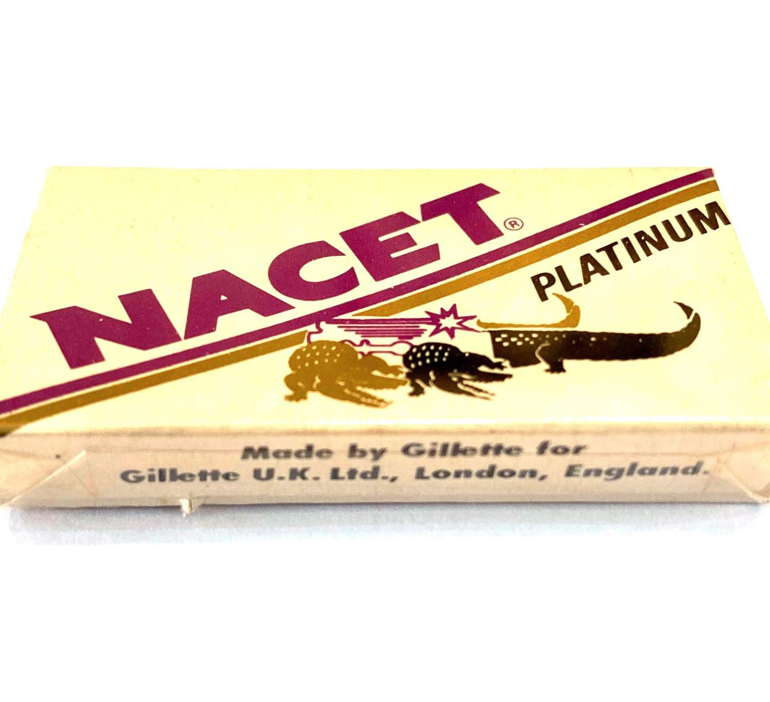 Nacet Platinum Double Edge Safety Razor Blades - (10 Count) | Buy Now ...