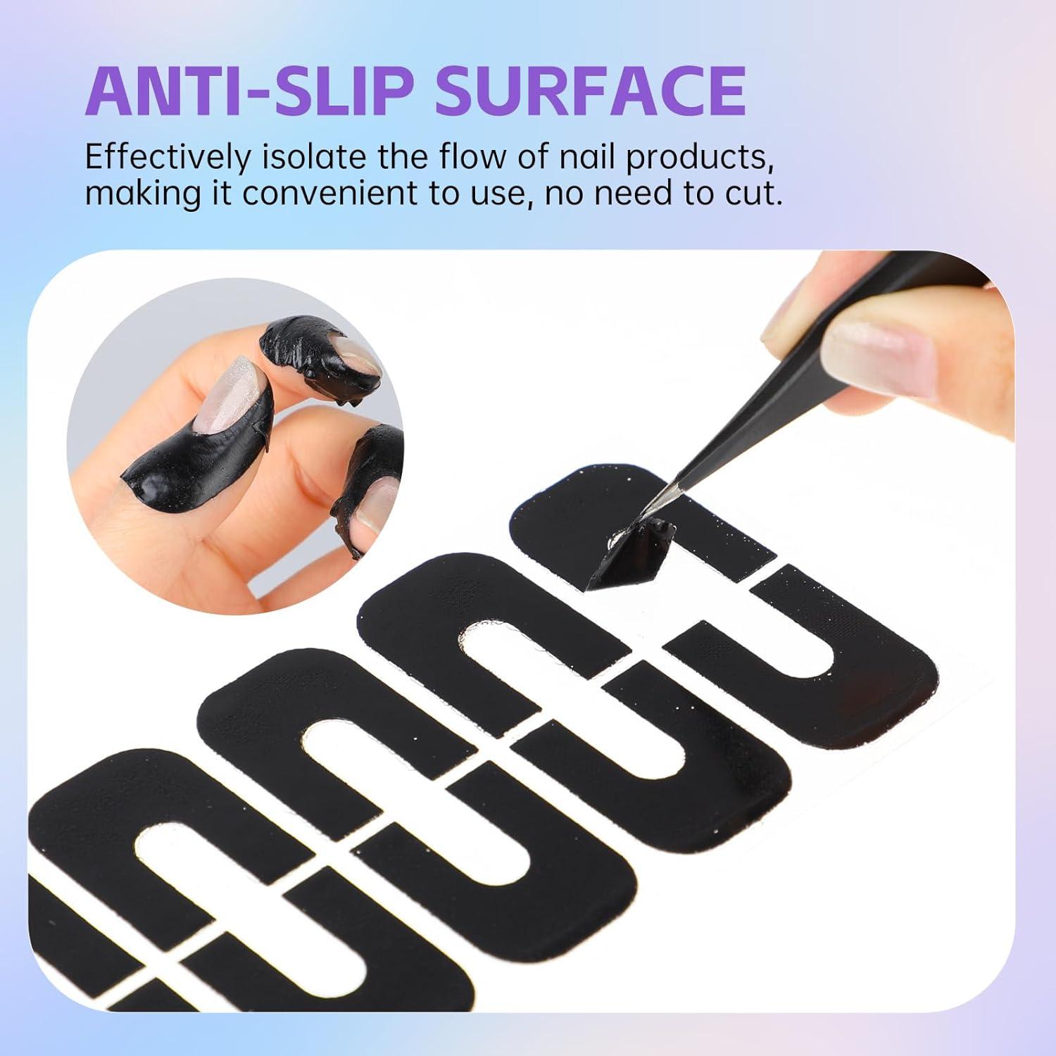100pcs Nail Cuticle Protector for Nail Painting Nail Polish Peel off ...