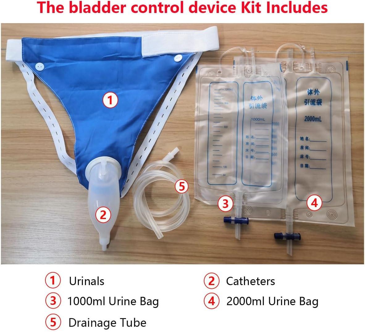 Buy Reusable Urine Collection Bag Condom Catheters for Men - Portable ...