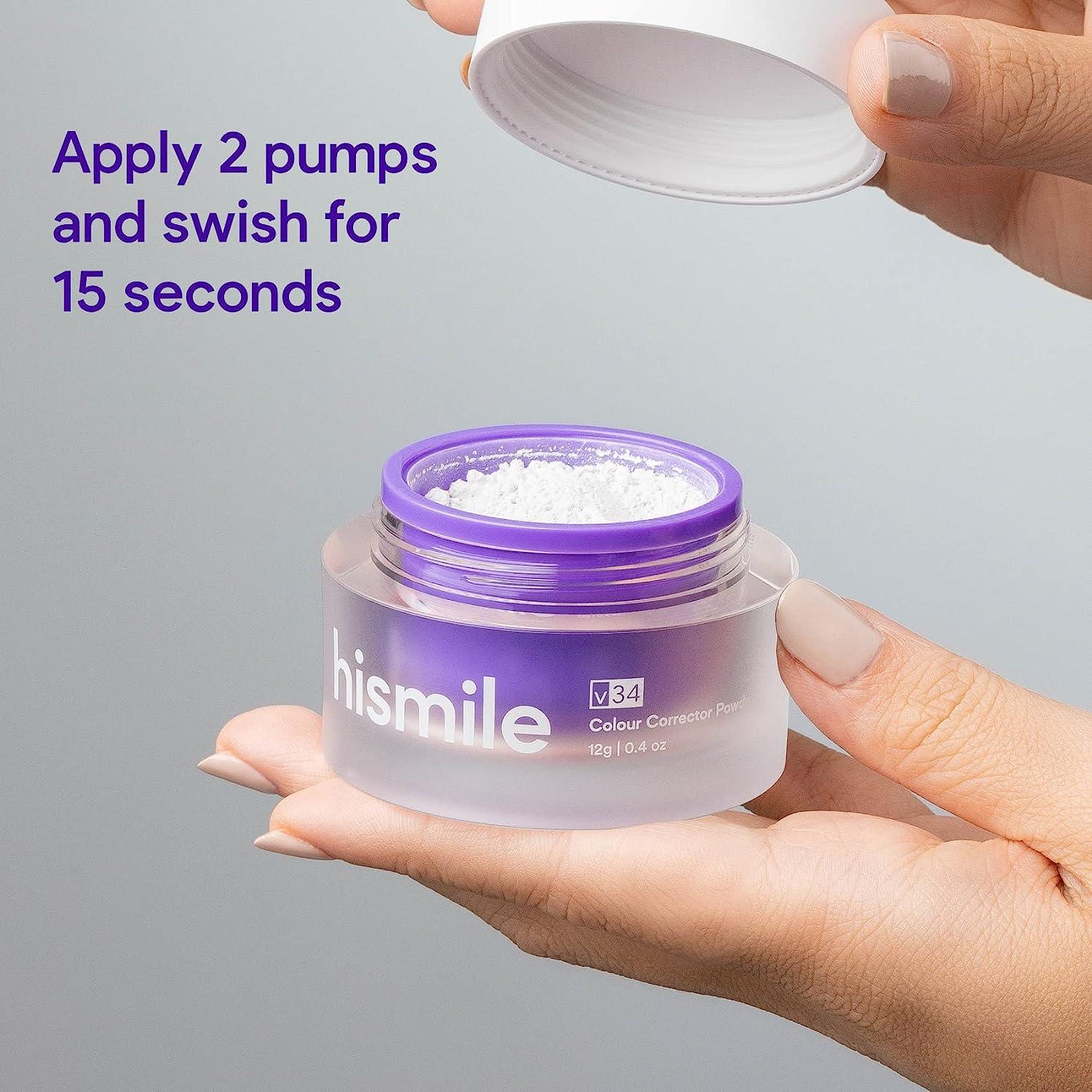 Hismile V34 Colour Corrector Powder | Teeth Whitening & Stain Removal ... Hismile V34 Colour Corrector Powder | Teeth Whitening & Stain Removal ...