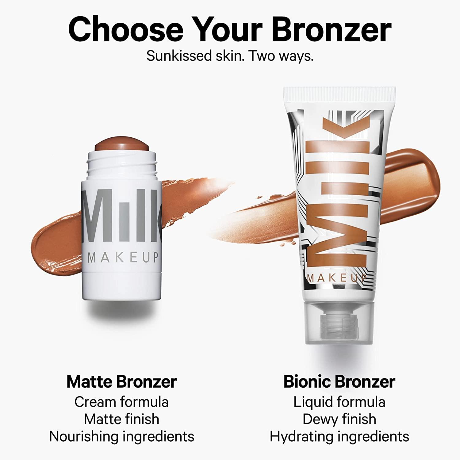 MILK Makeup Matte Bronzer Stick - BAKED Bronze - 0.19 Oz, Buildable ...