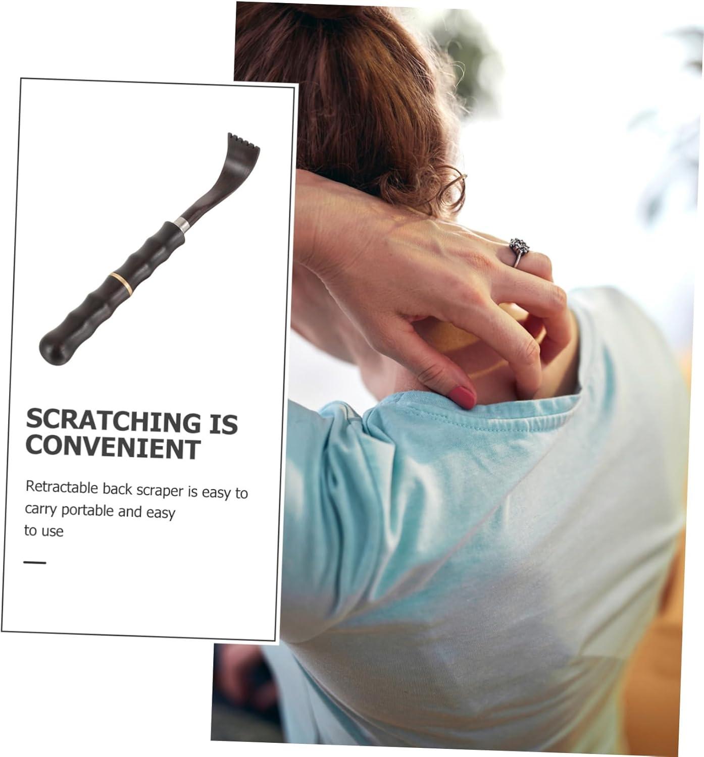 iPetBoom Wooden Scratch Tool - Portable Back Scratch Relief for Itching ...