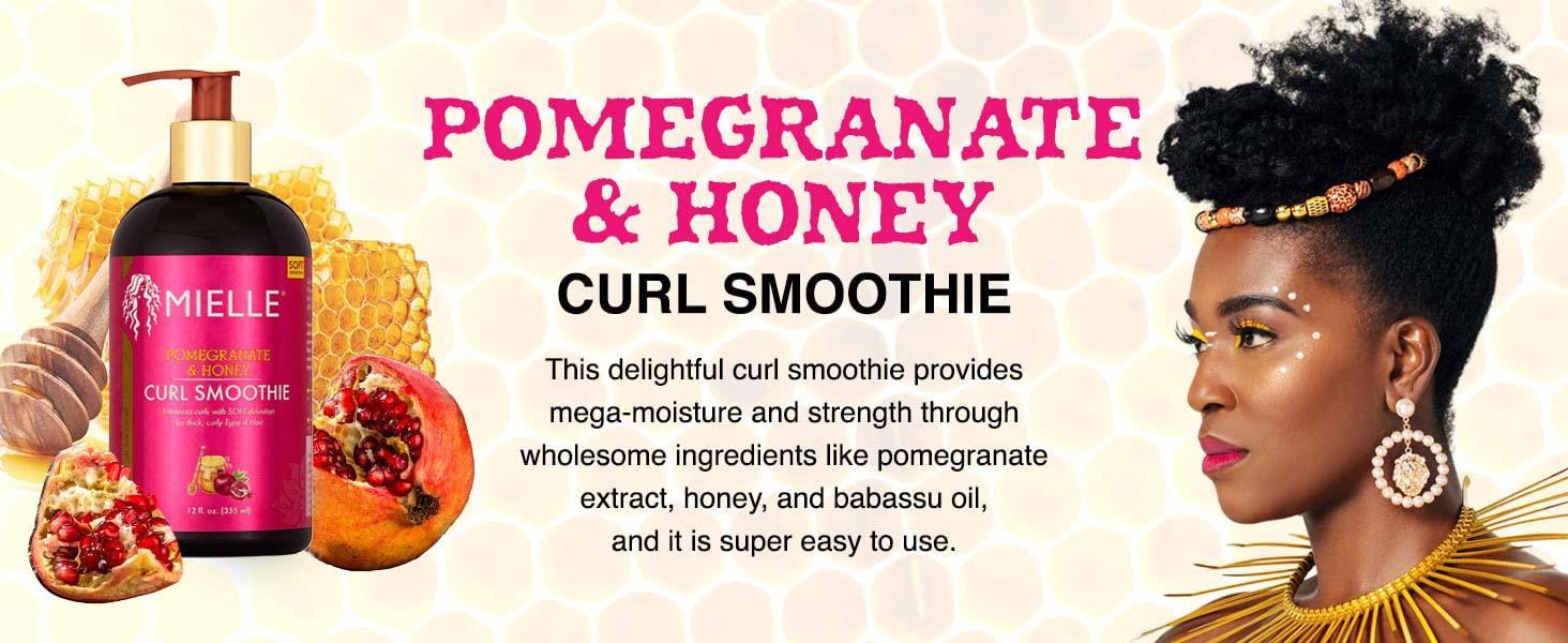 Mielle Curl Smoothie Pomegranate & Honey 12 fl oz - Best Curl Definer ...