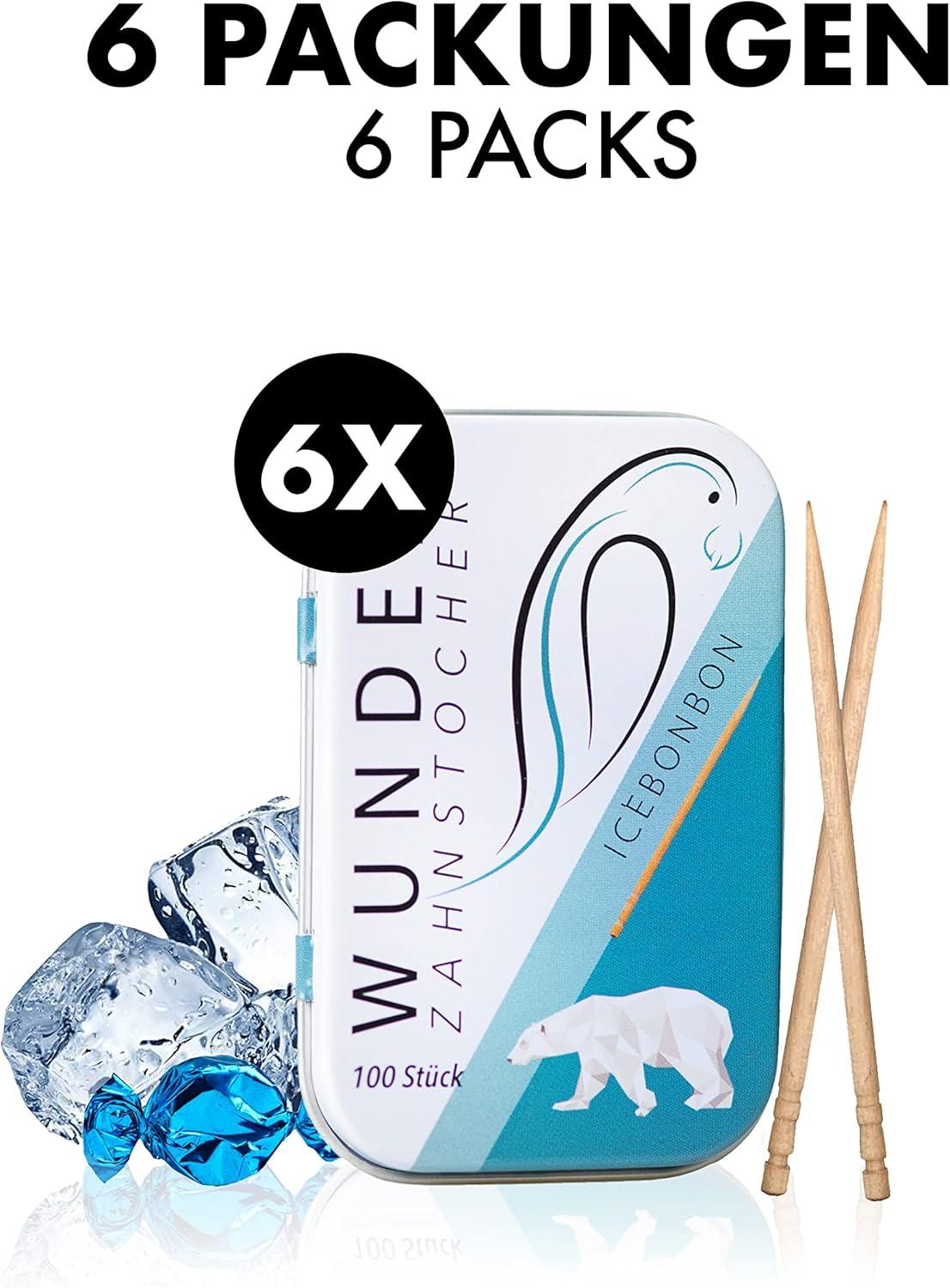 Wonder Toothpick Display (6-Pack) - Flavorful Sugar-Free Fresh Breath ...