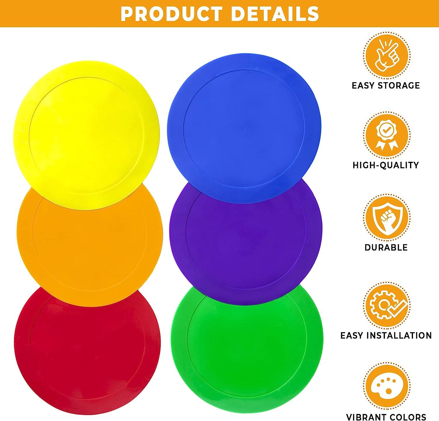 Ace Creations 9 Poly Vinyl Spot Markers Set of 36 - Versatile Sports ...