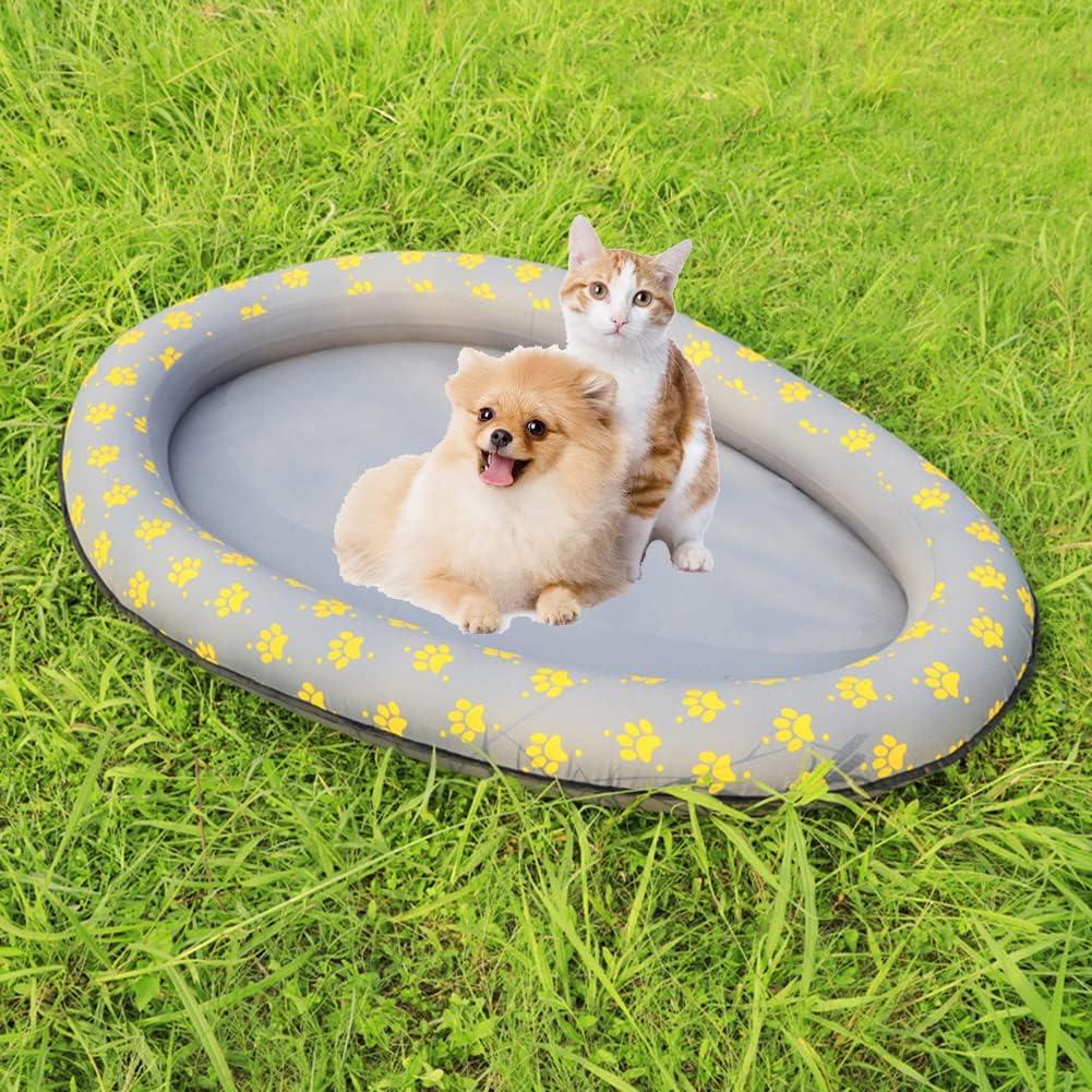 Pet Float Raft Puppies Swimming Floating Raft Pet Dog Cat Pool Float ...