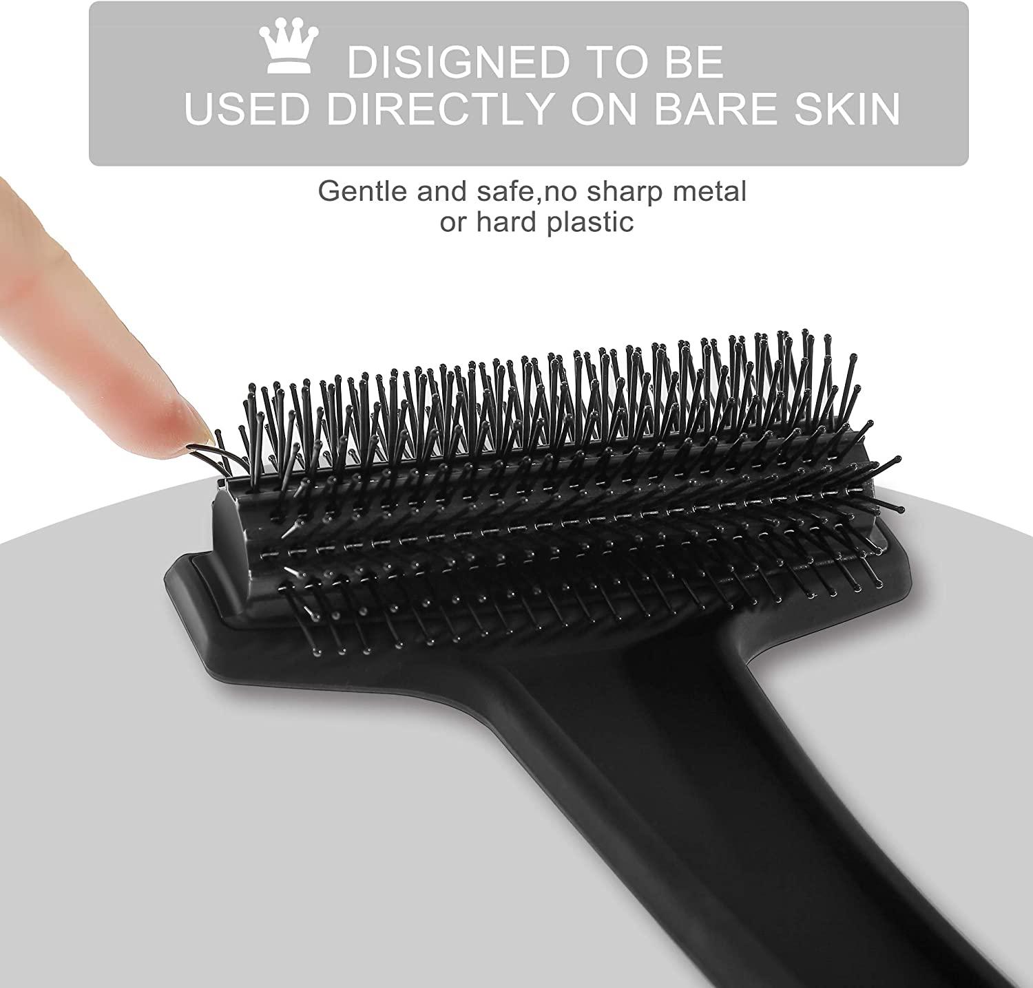 RENOOK Folding Back Scratcher with Oversized Bristled Head and Massage ...