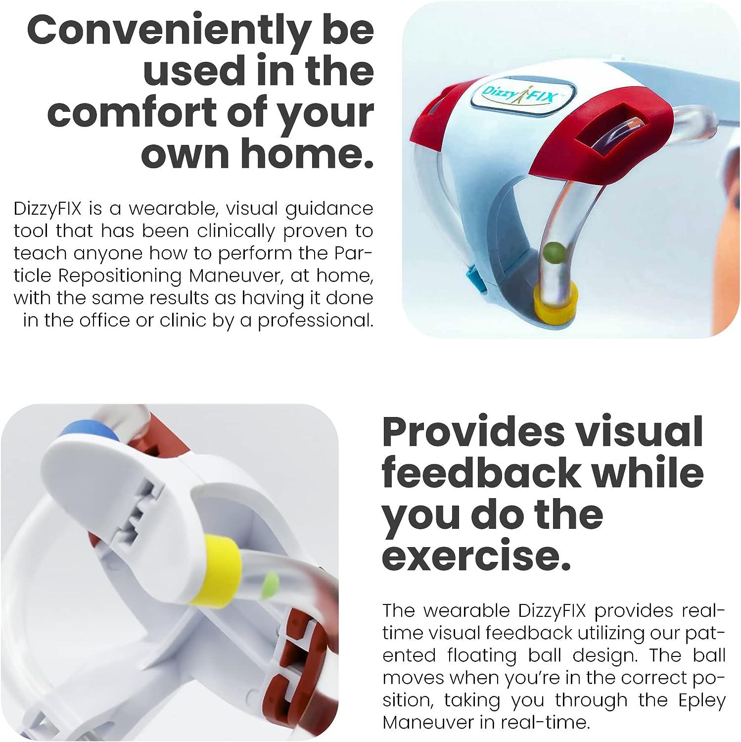 DizzyFIX Vertigo Relief Trainer - Non-Drug Solution for BPPV ...