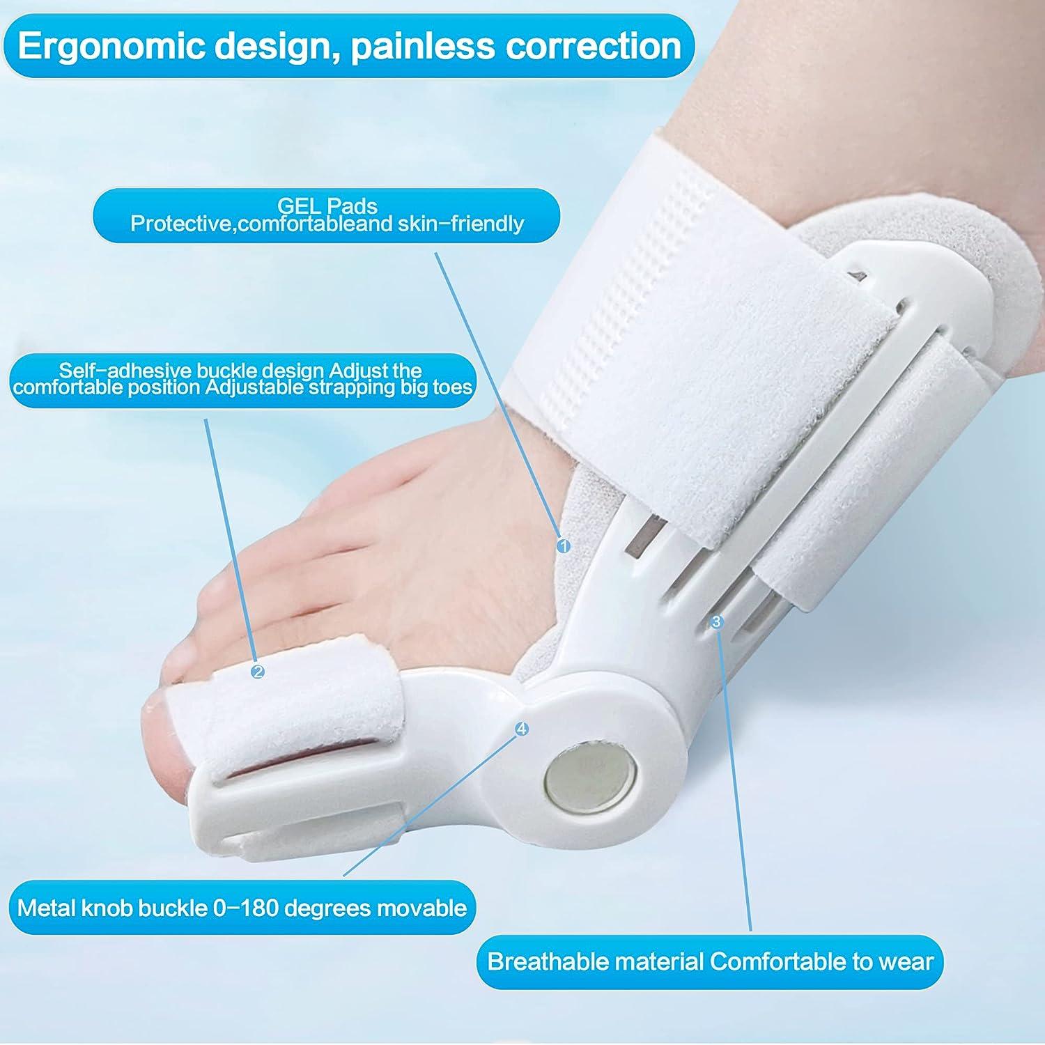 LOEFLIVG Children's Bunion Corrector - Day and Night Set for Toe ...