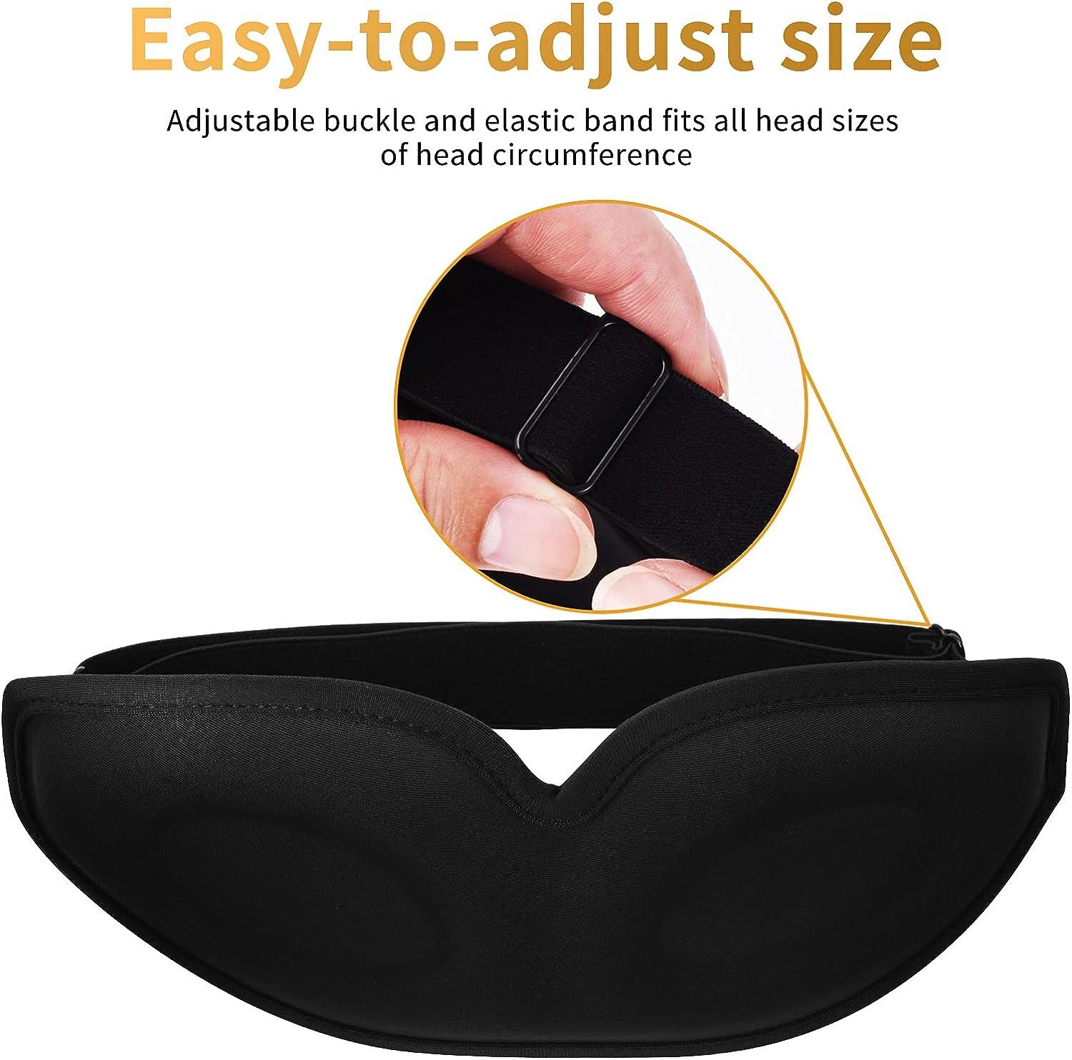 Sleeping Eye Mask for Men and Women Eye Mask Full Block Out Light No ...