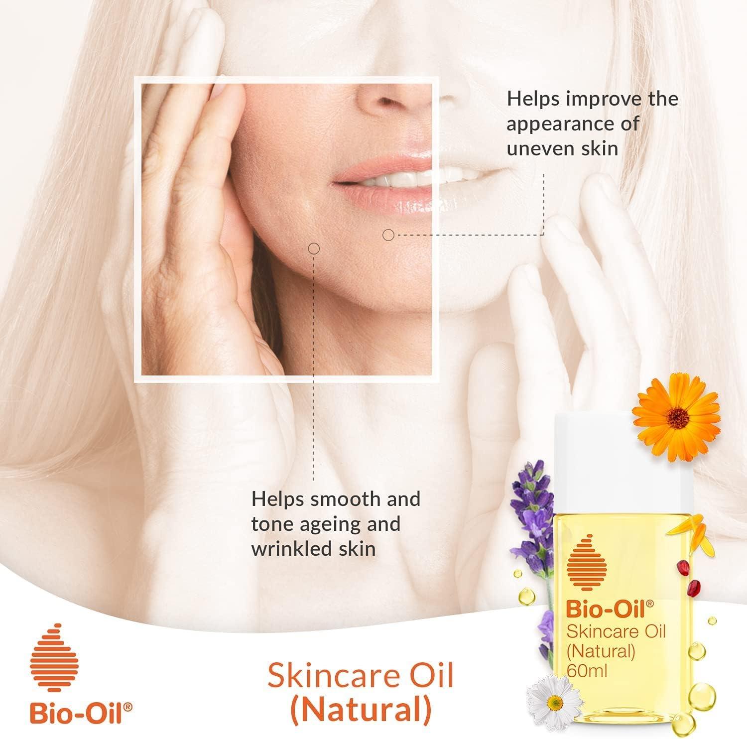Bio-Oil Natural Skincare Oil - 100% Natural Formula - 125ml - Reduce ...