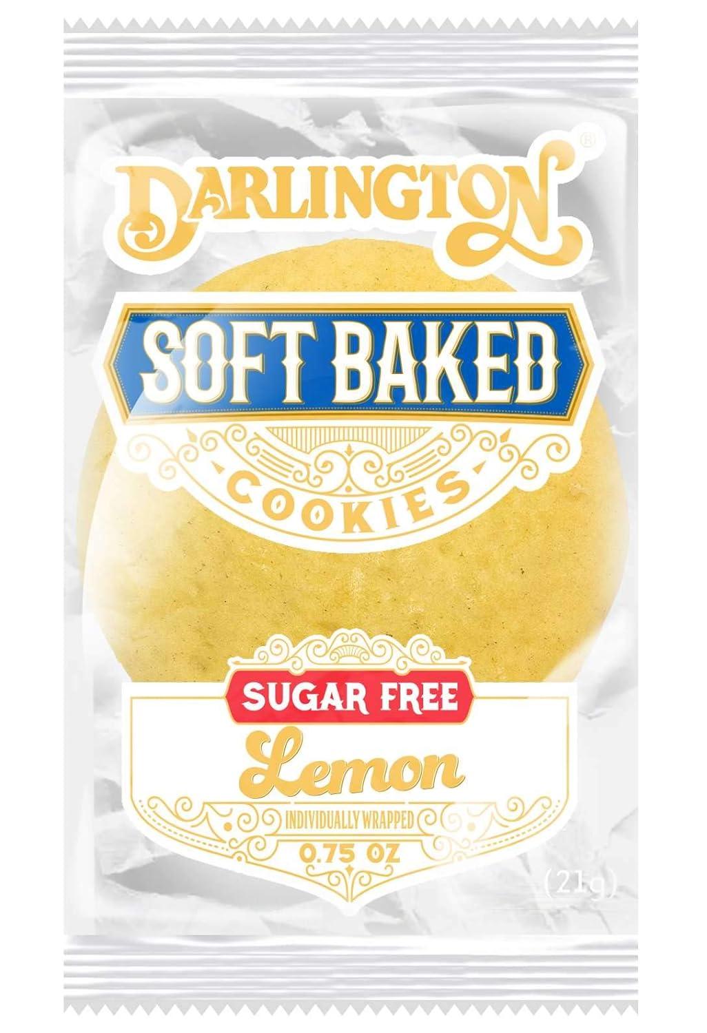 Darlington Sugar Free Lemon Cookies | .75 Ounces | Pack of 24