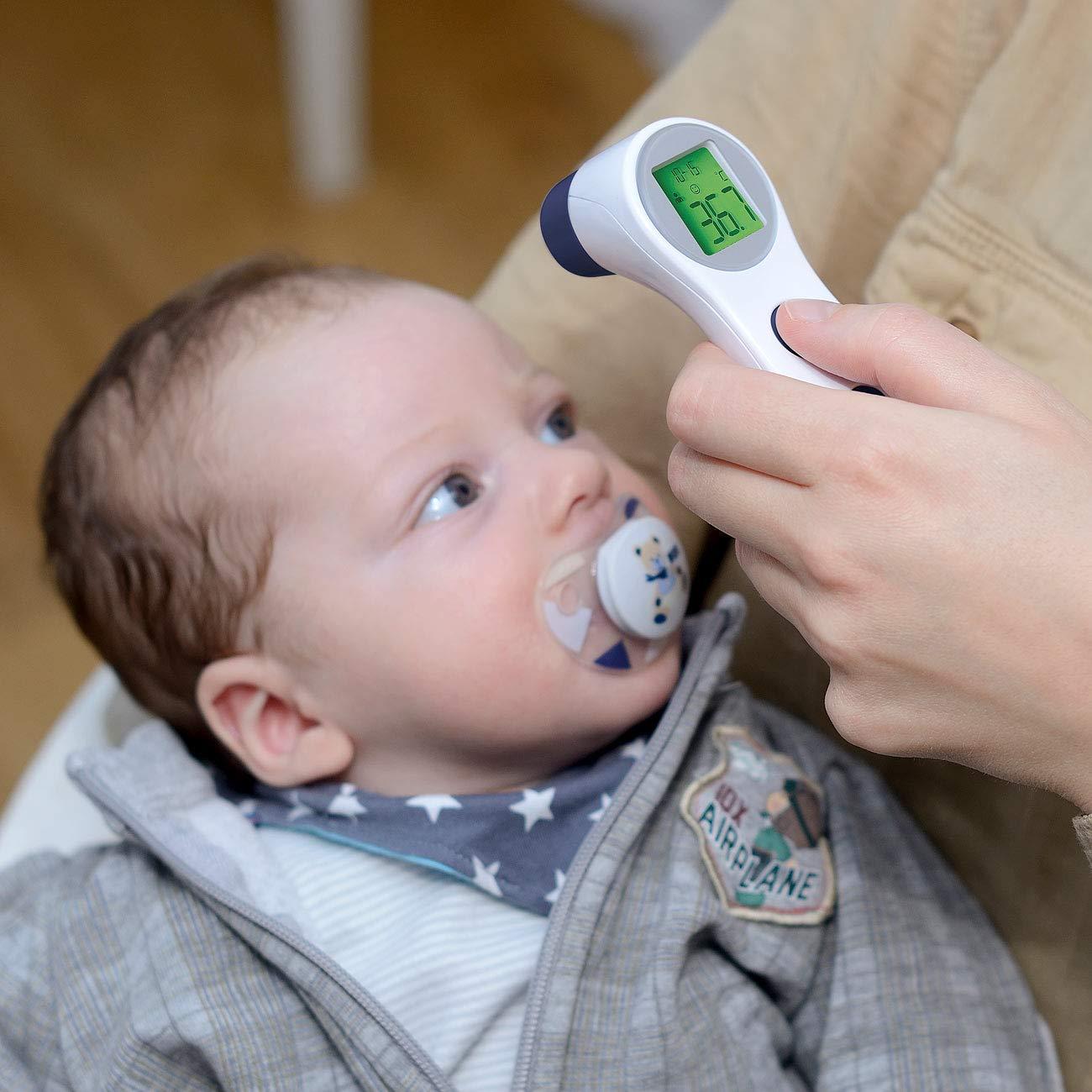 Newgen Medicals Infrared Thermometer - Contactless Forehead Measurement ...