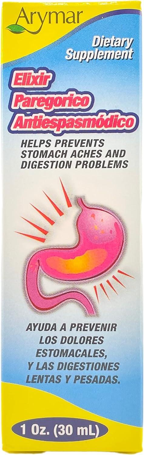 Elixir Paregorico Antiespasmodico 1 Oz - Arymar | Fast-Acting Anti ...