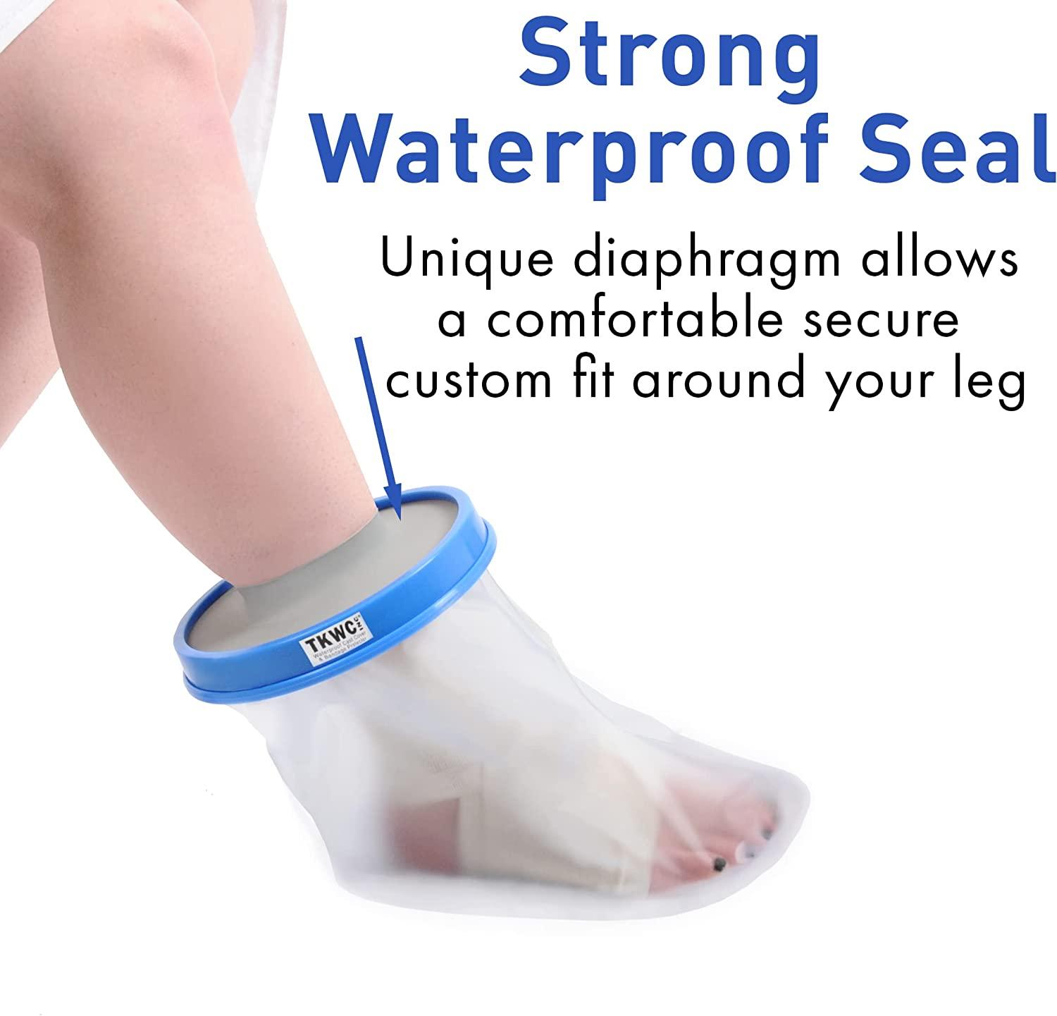 Waterproof Foot Cast Cover for Shower by TKWC Inc - #5737 | Watertight ...