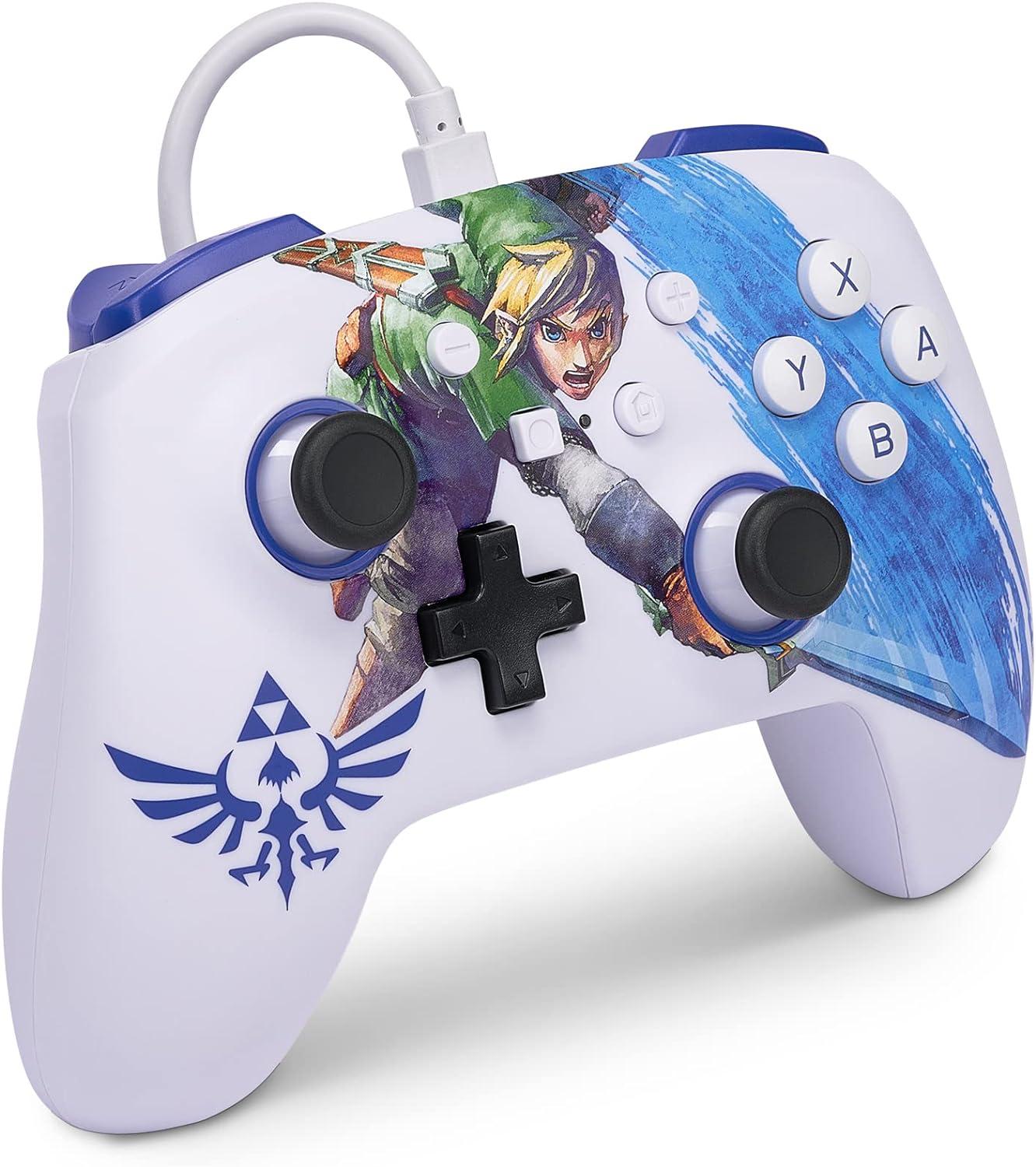 PowerA Enhanced Wired Controller for Nintendo Switch - Master Sword ...