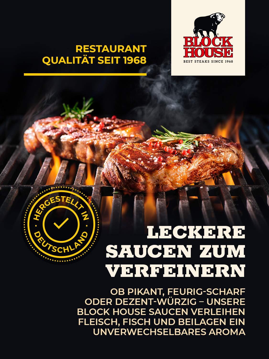 Buy Block House Sauce Set - Burger Chili Steak & Garlic Sauces ...