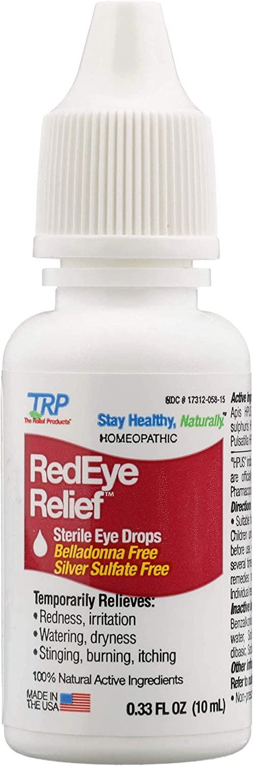 Red Eye Relief Sterile Eye Drops - Soothe Redness & Dryness, 33 Fl. Oz ...
