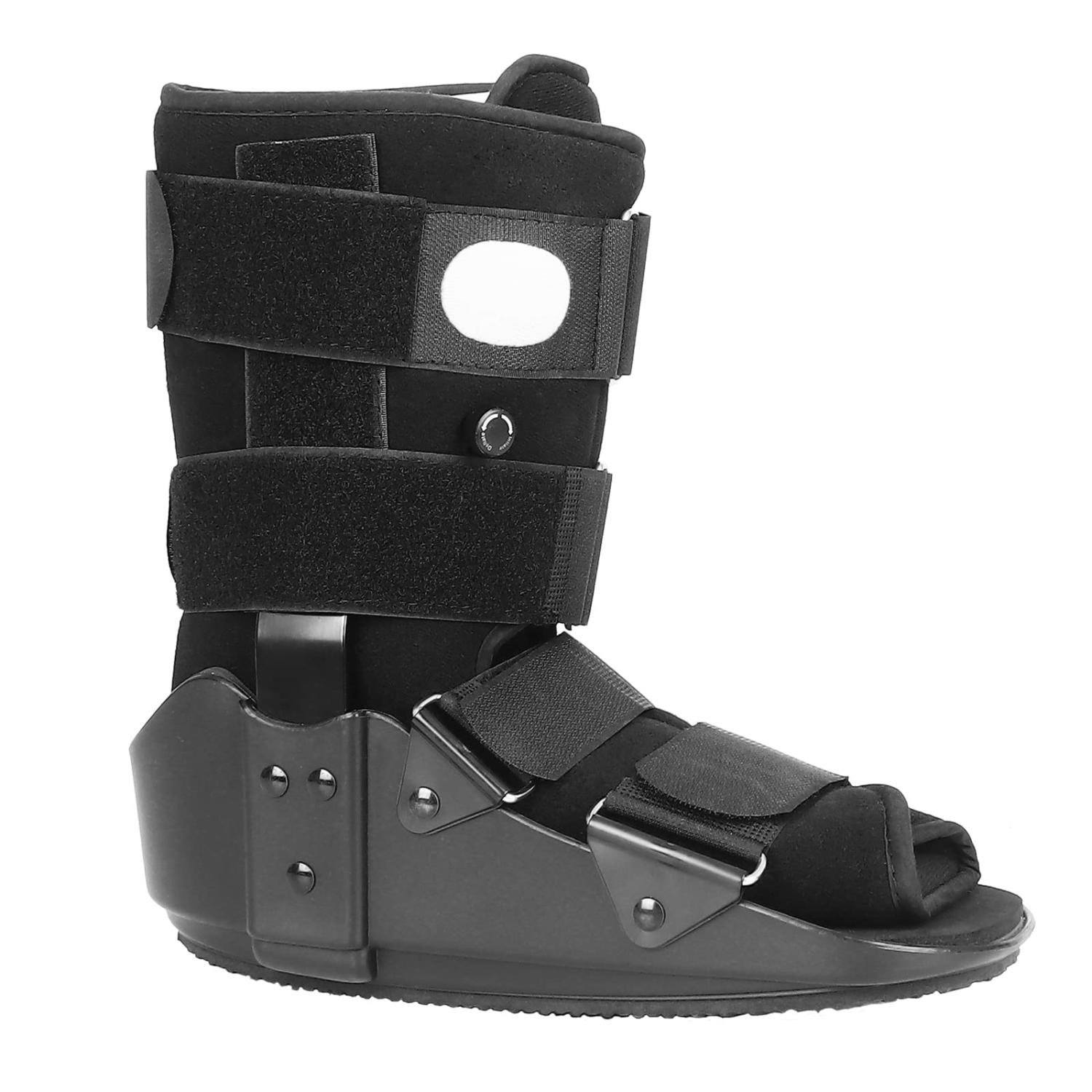 X-shuan Walking Boot for Sprained Ankle & Toe Fractures - Medium Black | Buy Now with Express ...