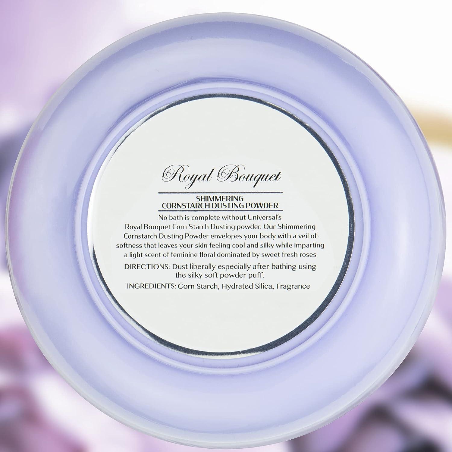 R-Neu Elegant Royal Bouquet Dusting Powder 5 oz - Luxurious Floral Body ...