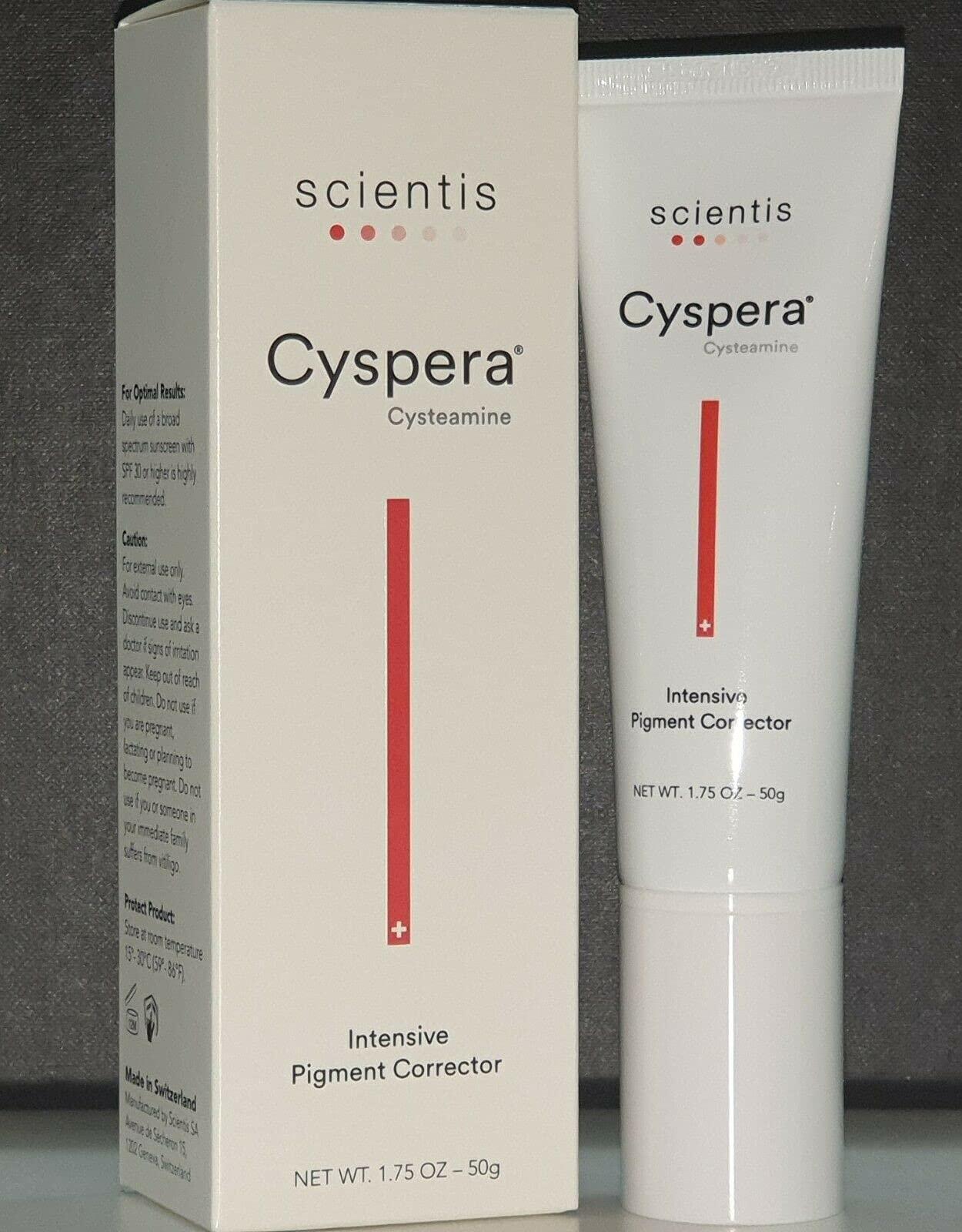 Cyspera Cysteamine Intensive Pigment Corrector 1.75oz/50g - Brighten ...