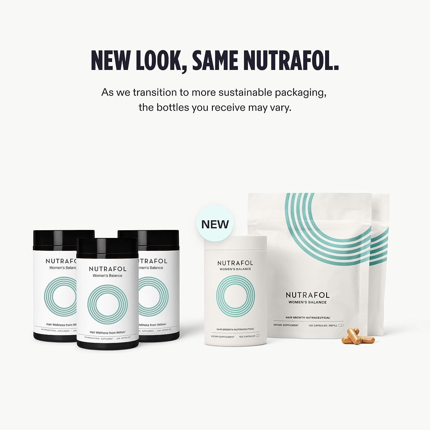 Nutrafol Women's Balance Menopause Supplement - Clinically Proven Hair ...