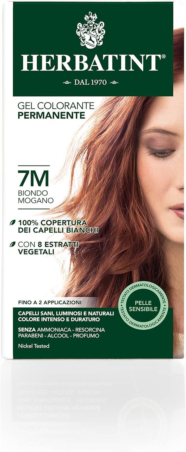 Herbatint Hair Dye 7M Mahogany Blonde - Natural and Ammonia-Free Hair ...