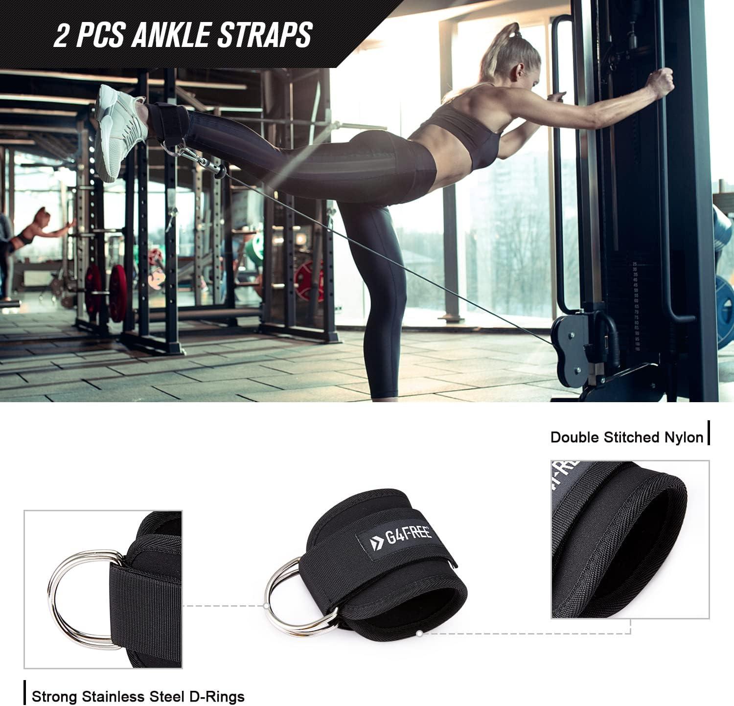 G4Free 9Pcs Barbell Pad Set for Squat, Hip Thrusts, Lunges - Olympic ...