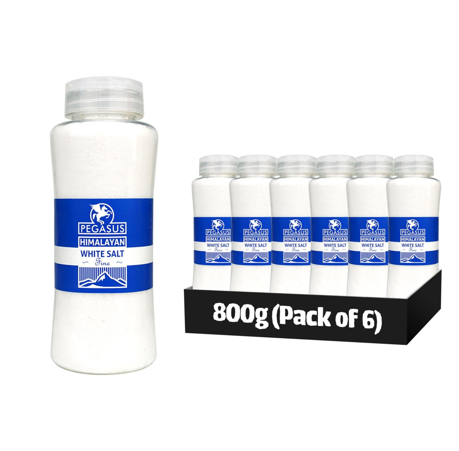 Pegasus Himalayan Fine White Salt 800g (Pack of 6) | Buy Now with ...