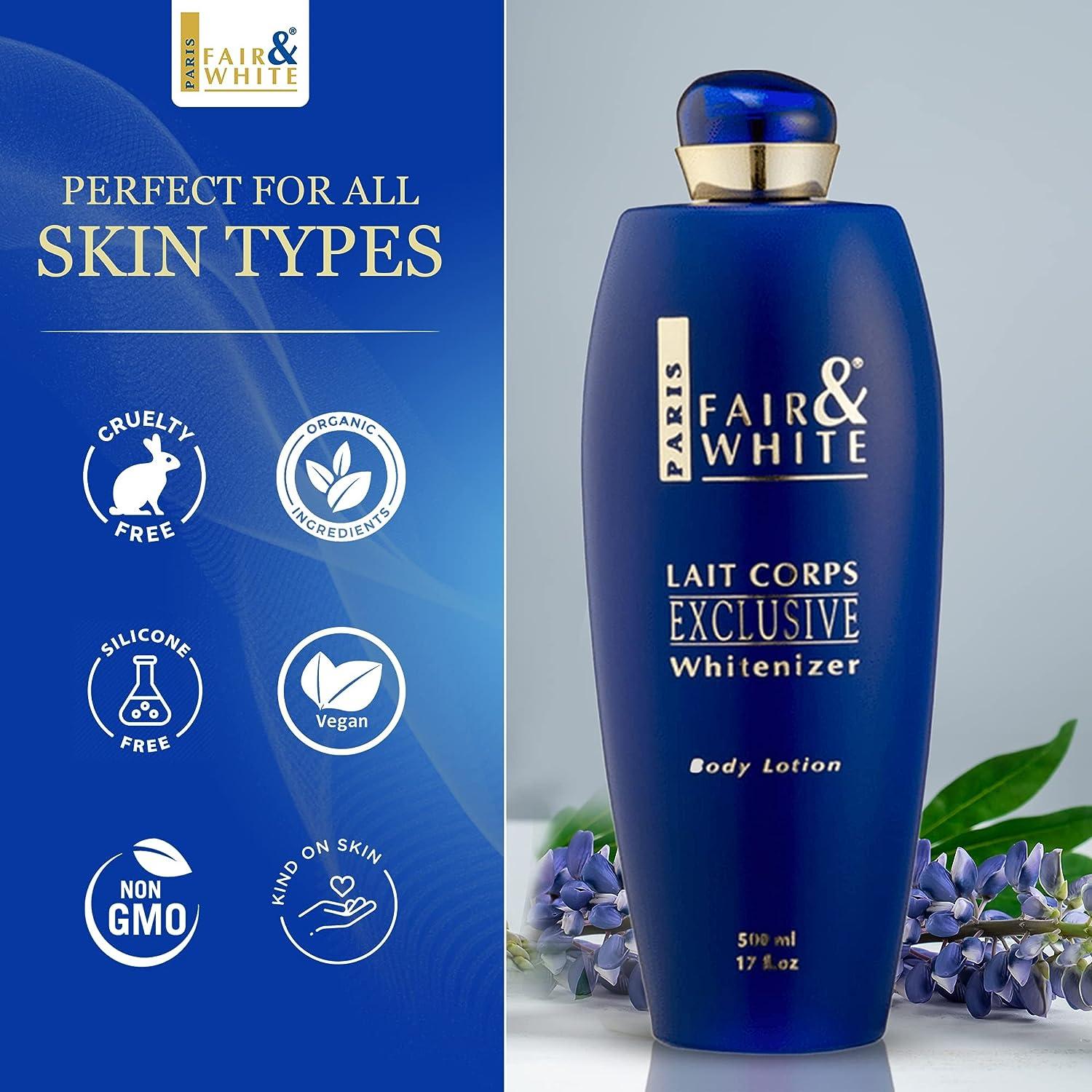 FAIR & WHITE Exclusive Whitenizer Body Lotion - 17 Fl oz / 500 ml | Buy ...
