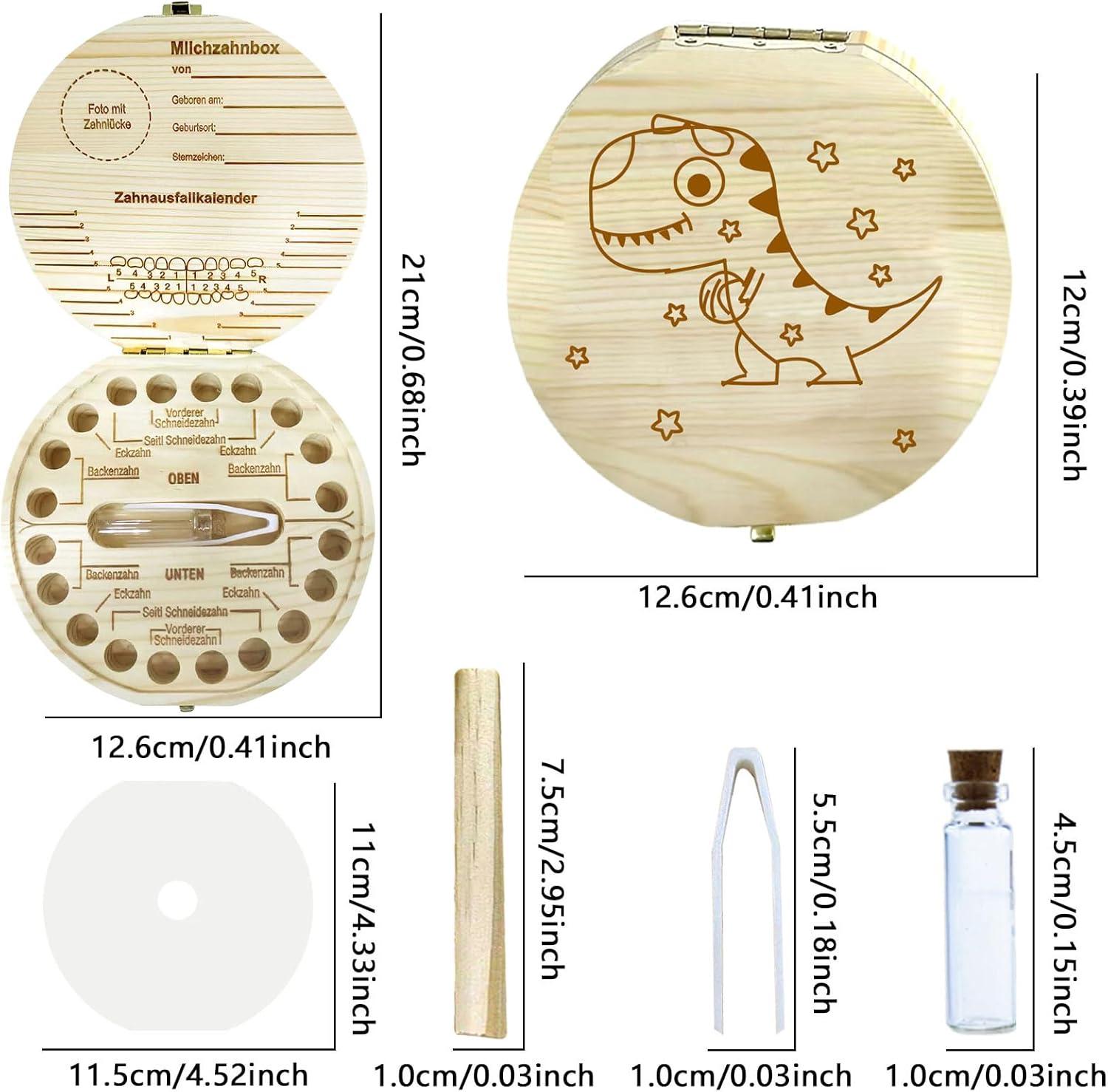Milk Tooth Box - Perfect Keepsake for Baby Teeth | Ideal Gift for ...