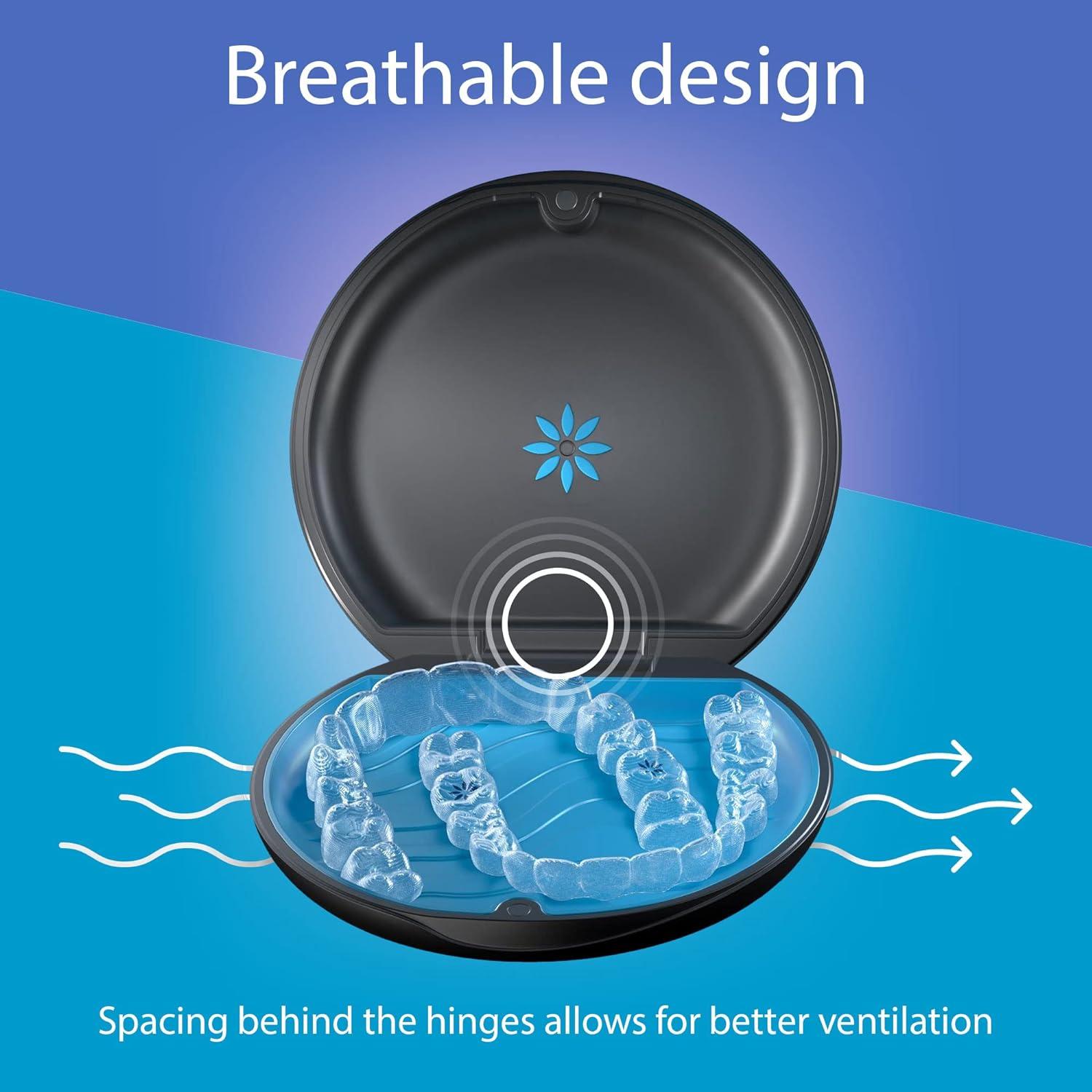 Invisalign Aligner and Retainer Case - White Retainer Holder for ...